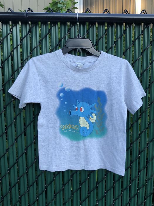 Vintage 1999 Horsea Pokemon Misty Shirt anime kidcore Y2K cartoons ...