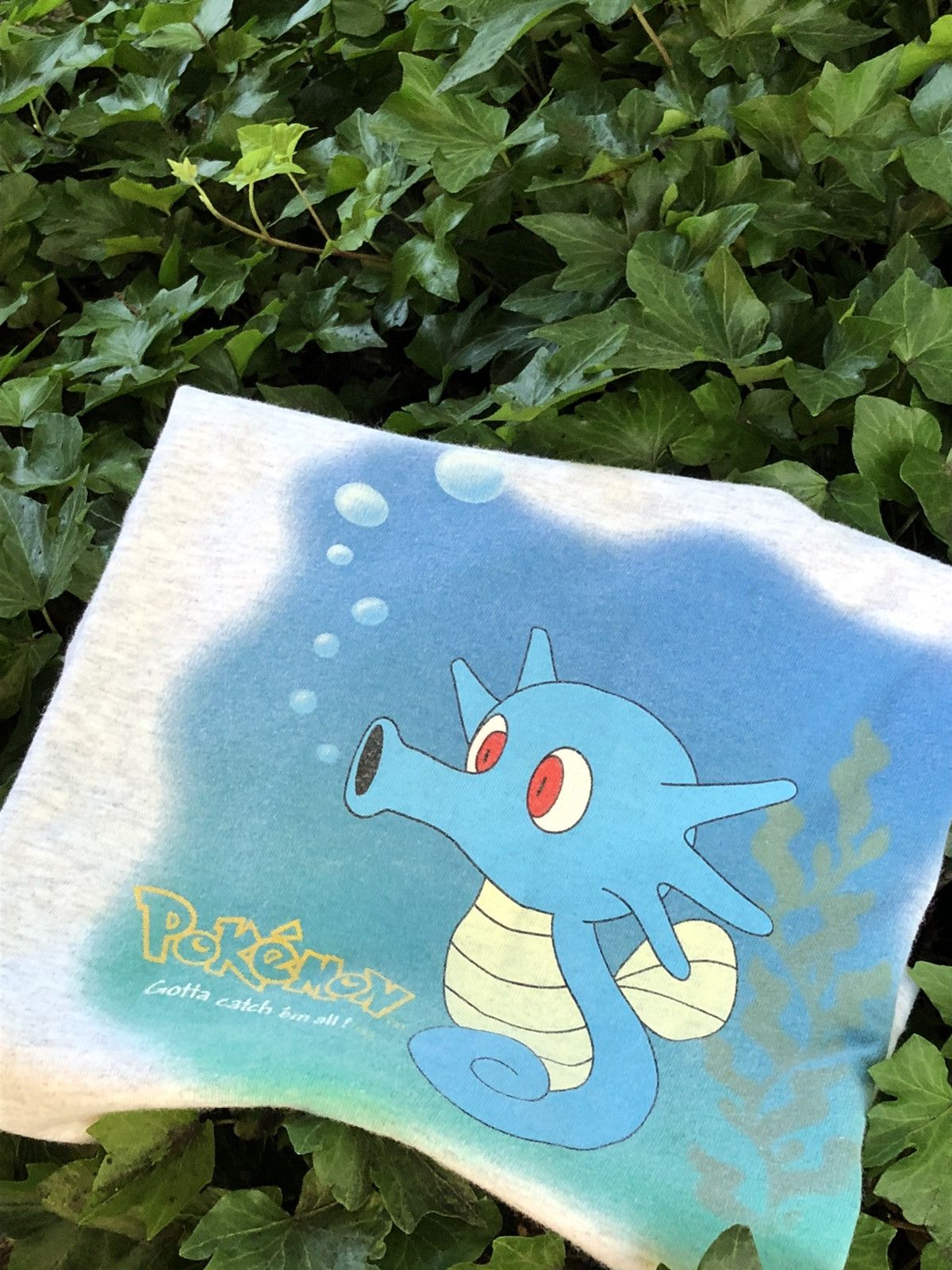 Nintendo × Pokemon × Vintage 1999 Horsea Pokemon Water Type Misty 90s ...