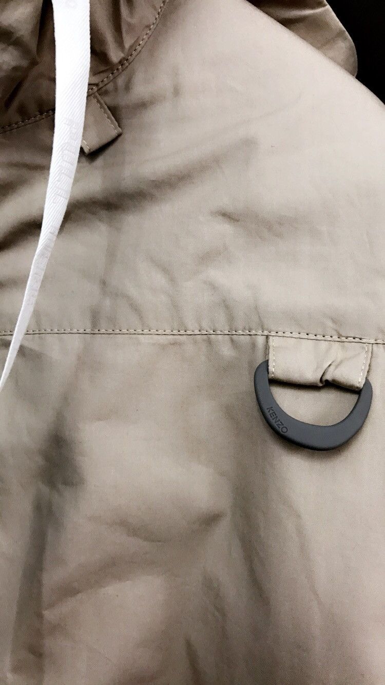 Kenzo Raincoat Kenzo Men Beige Hood | Grailed