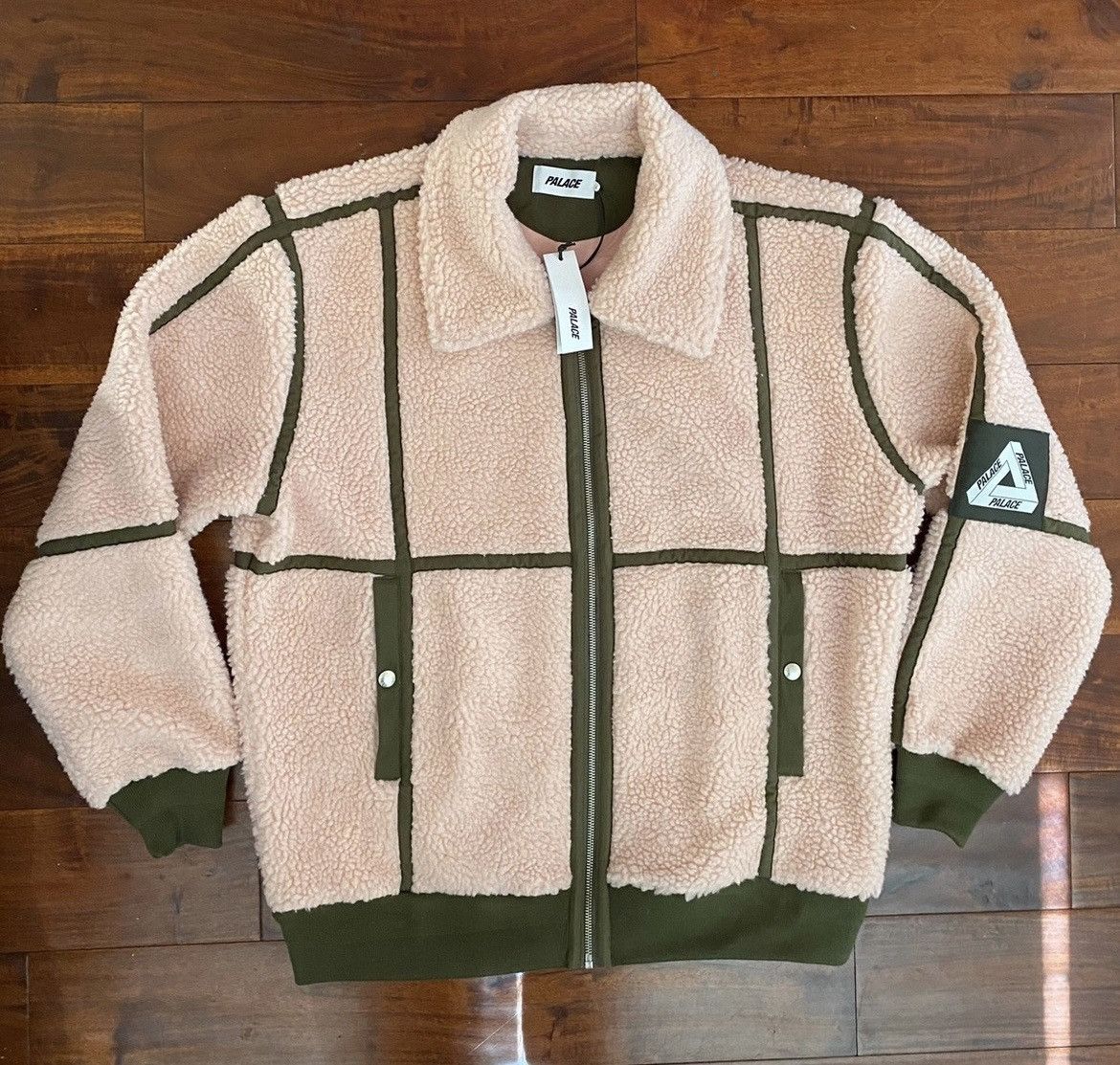 Palace Palace Flight Jacket - Pink/Olive size L | Grailed