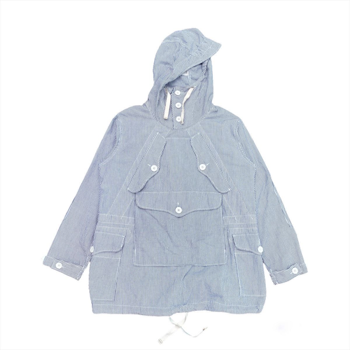 Engineered Garments × SMOCK Engineered Garments Pullover Hickory Stripe ...