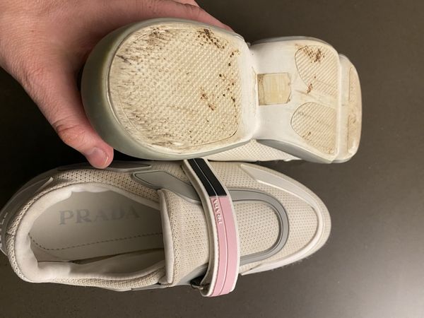 Prada Prada Cloudburst White/Pink | Grailed