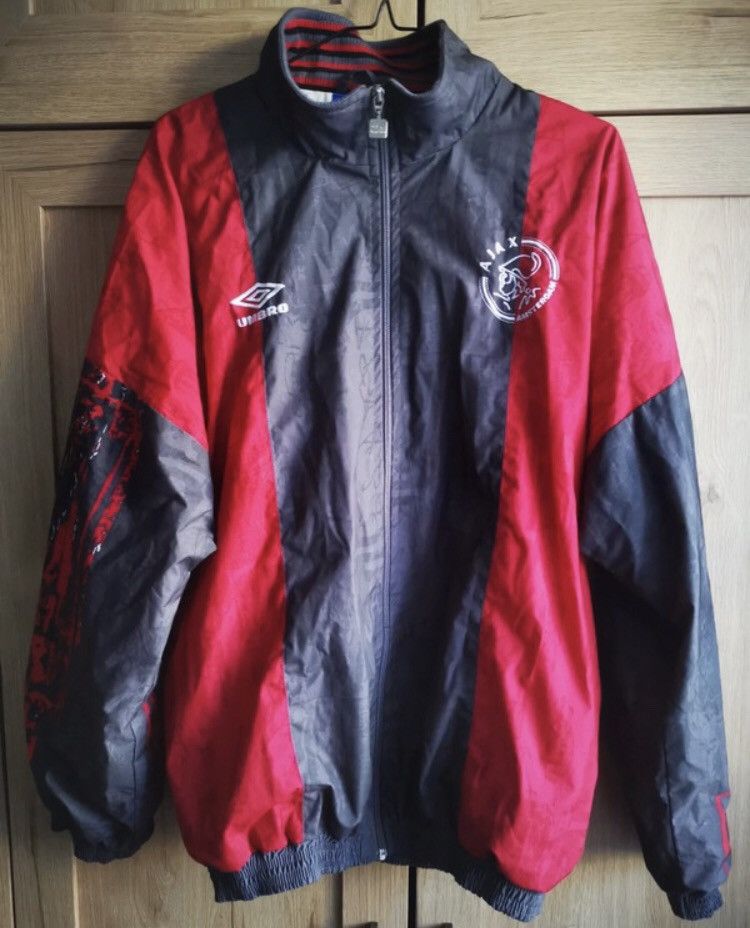 Streetwear × Umbro × Vintage Ajax Amsterdam Umbro Vintage track Jacket ...