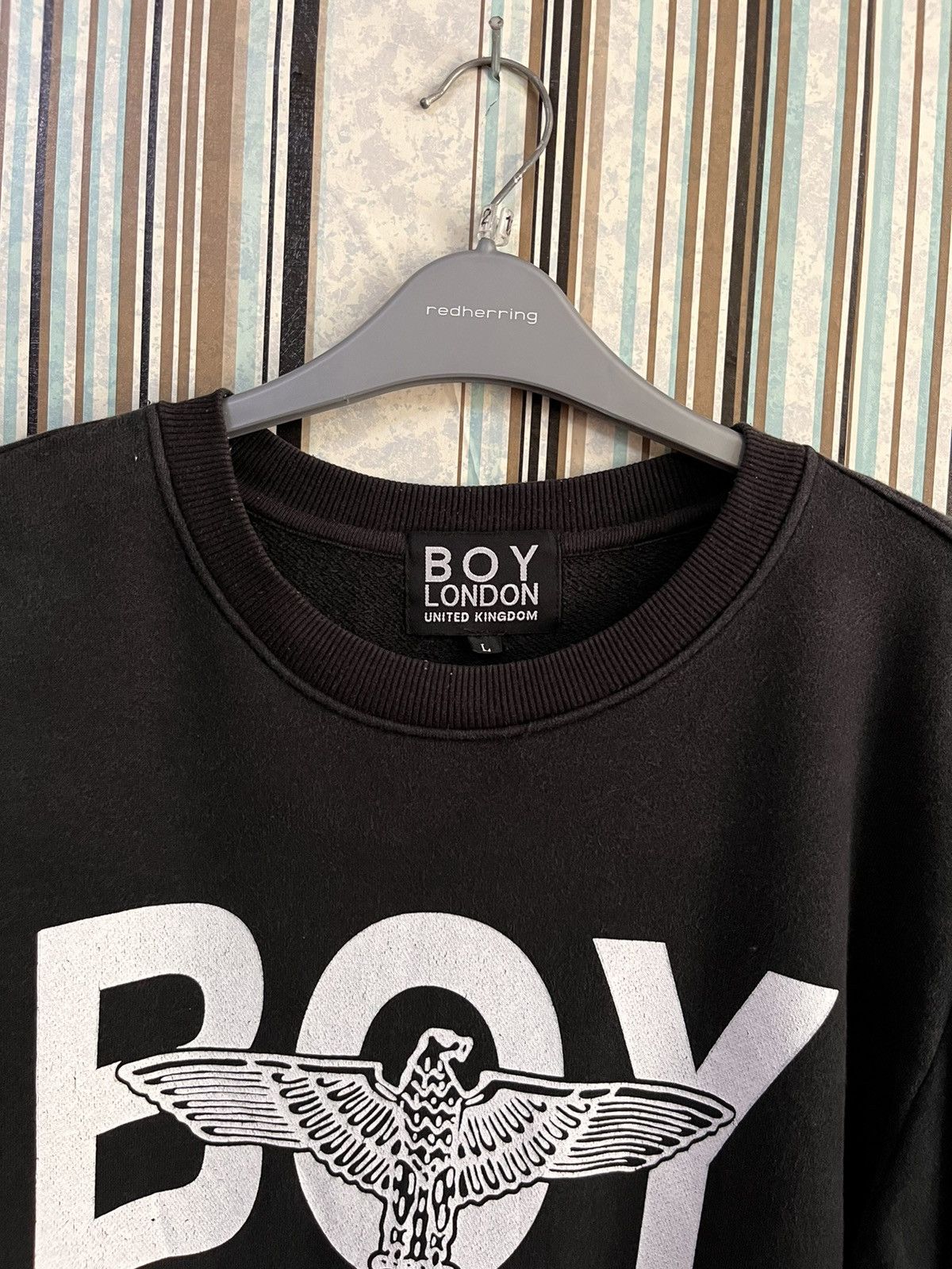 Boy London big logo BOY #B5 | Grailed