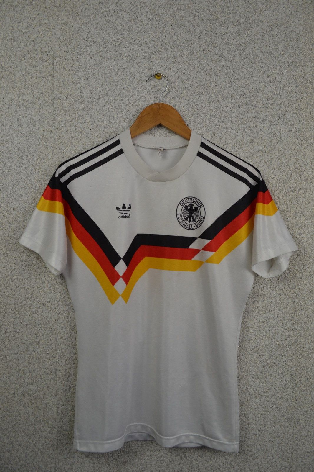 Adidas × Vintage Germany 1988 1990 vintage adidas soccer shirt jersey ...