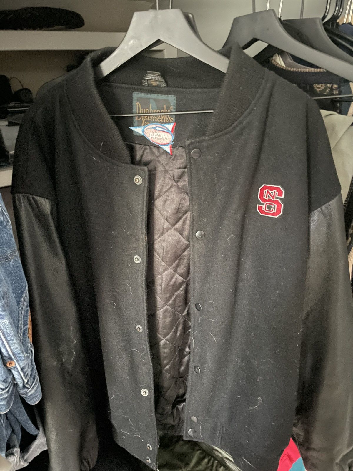 Varsity Jacket × Vintage Vintage NC State Wolfpack Varsity Jacket NCAA ...