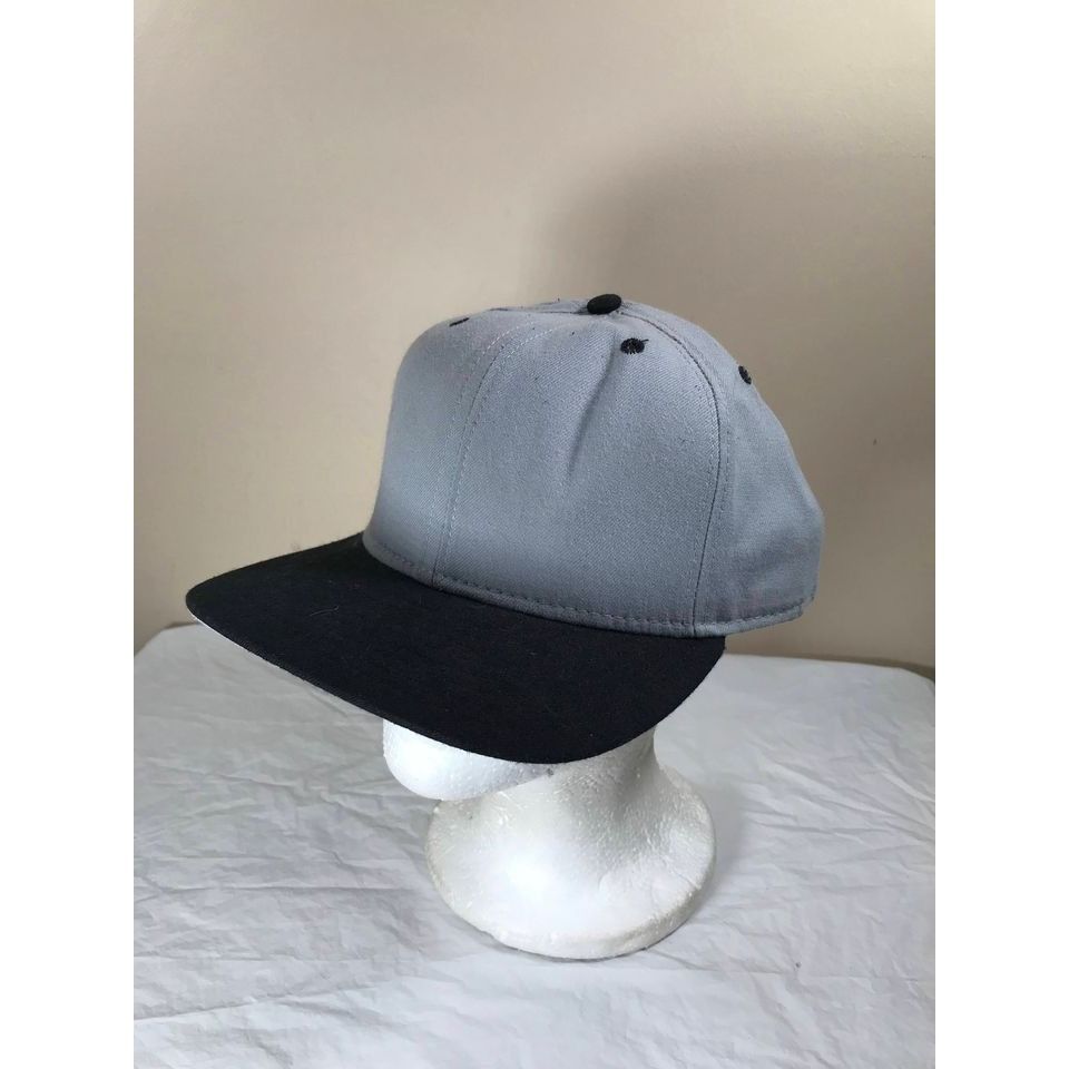 New Era Vintage New Era Pro model blank snapback hat cap MADE USA | Grailed
