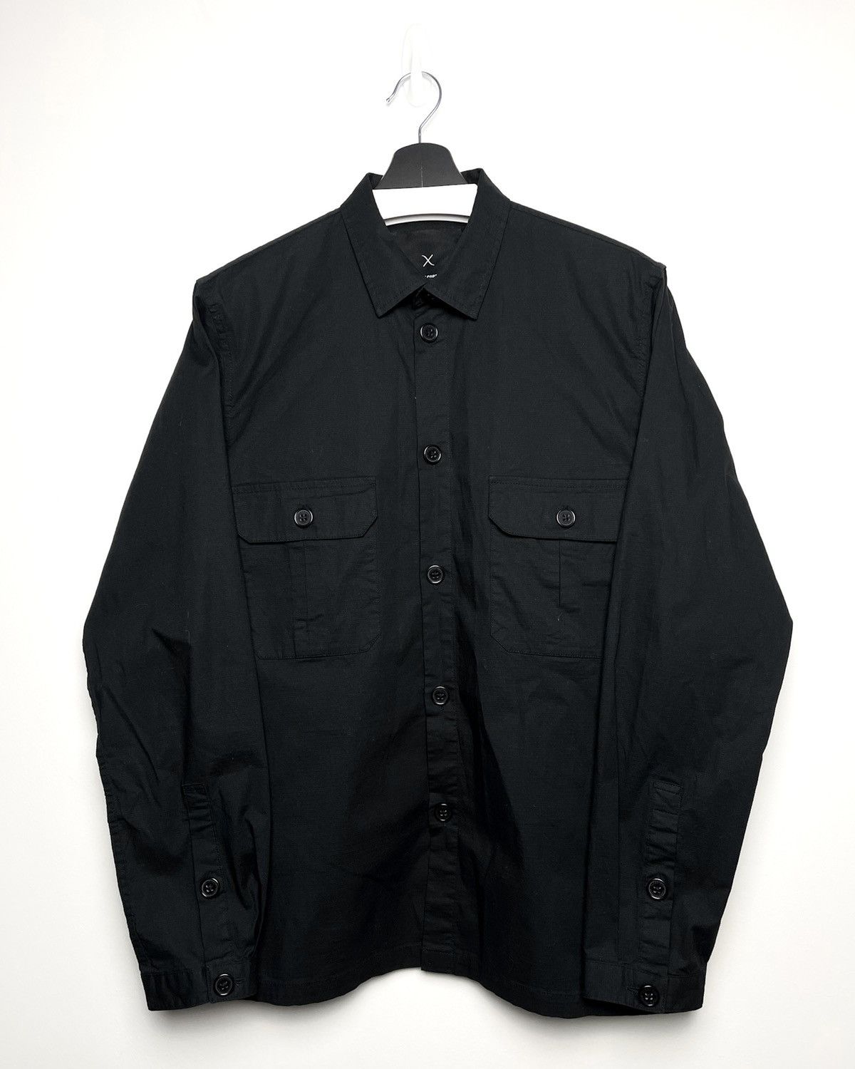 Military RIPSTOP SHIRT BLACK | Grailed