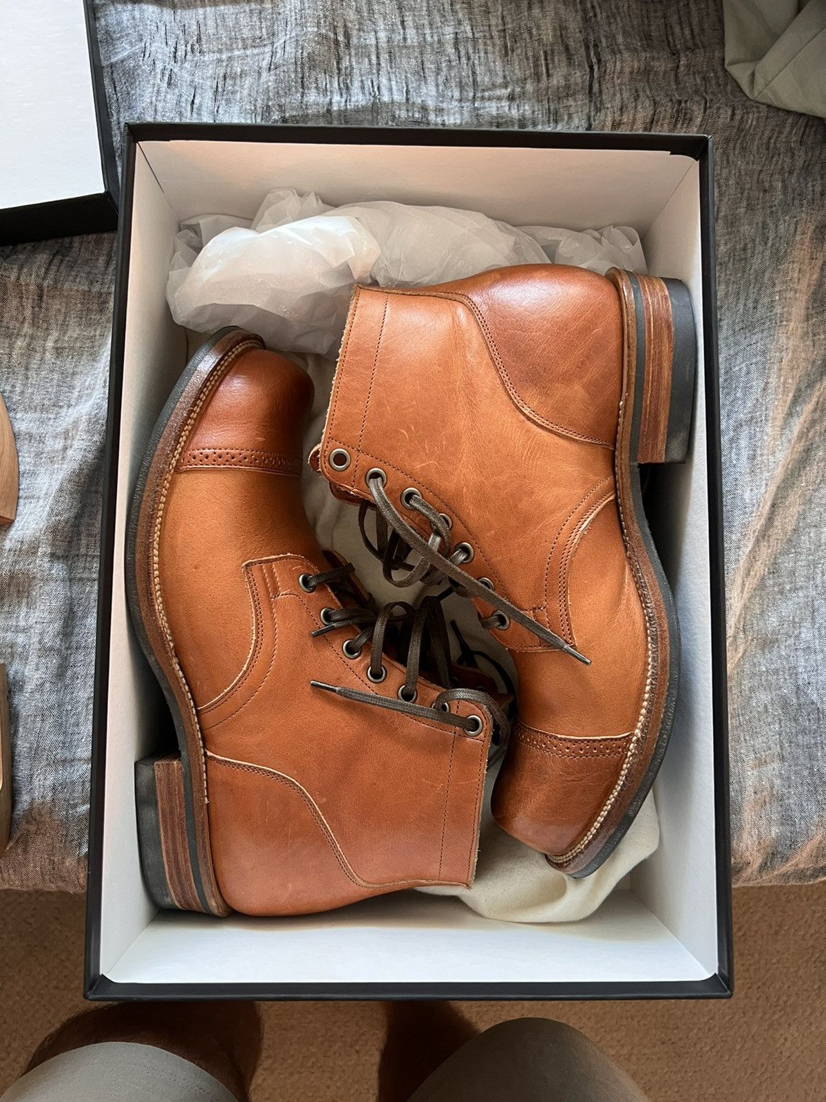 Viberg Viberg 310 Service Boots in Natural Dublin | Grailed
