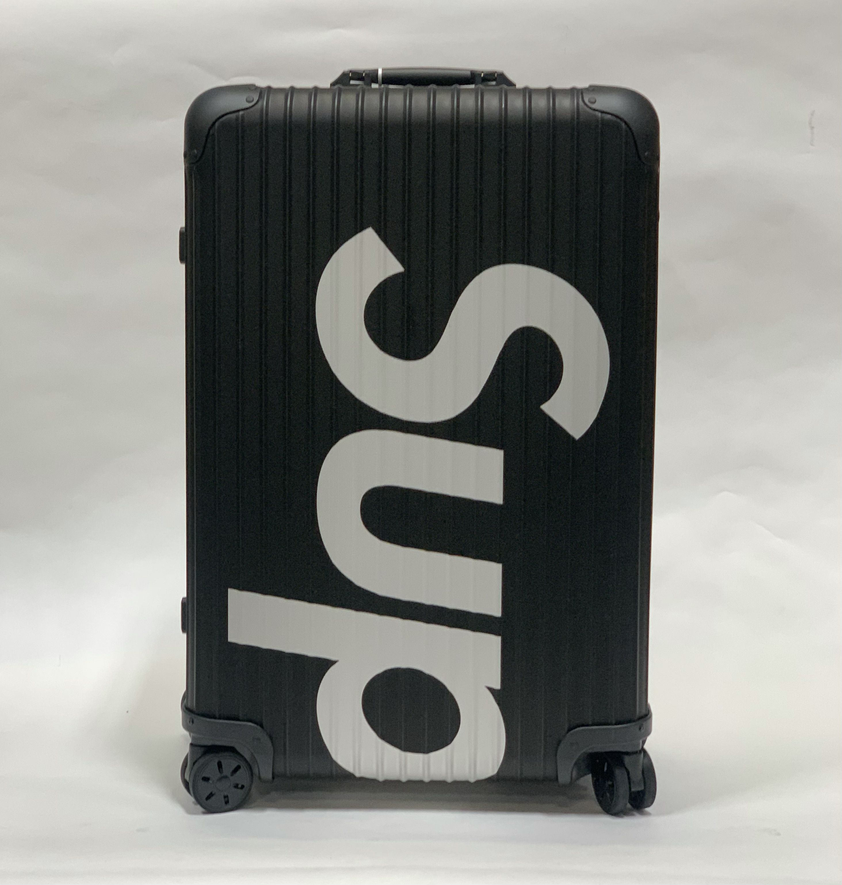 Rimowa × Supreme Supreme RIMOWA Topas Multiwheel 82L Black | Grailed