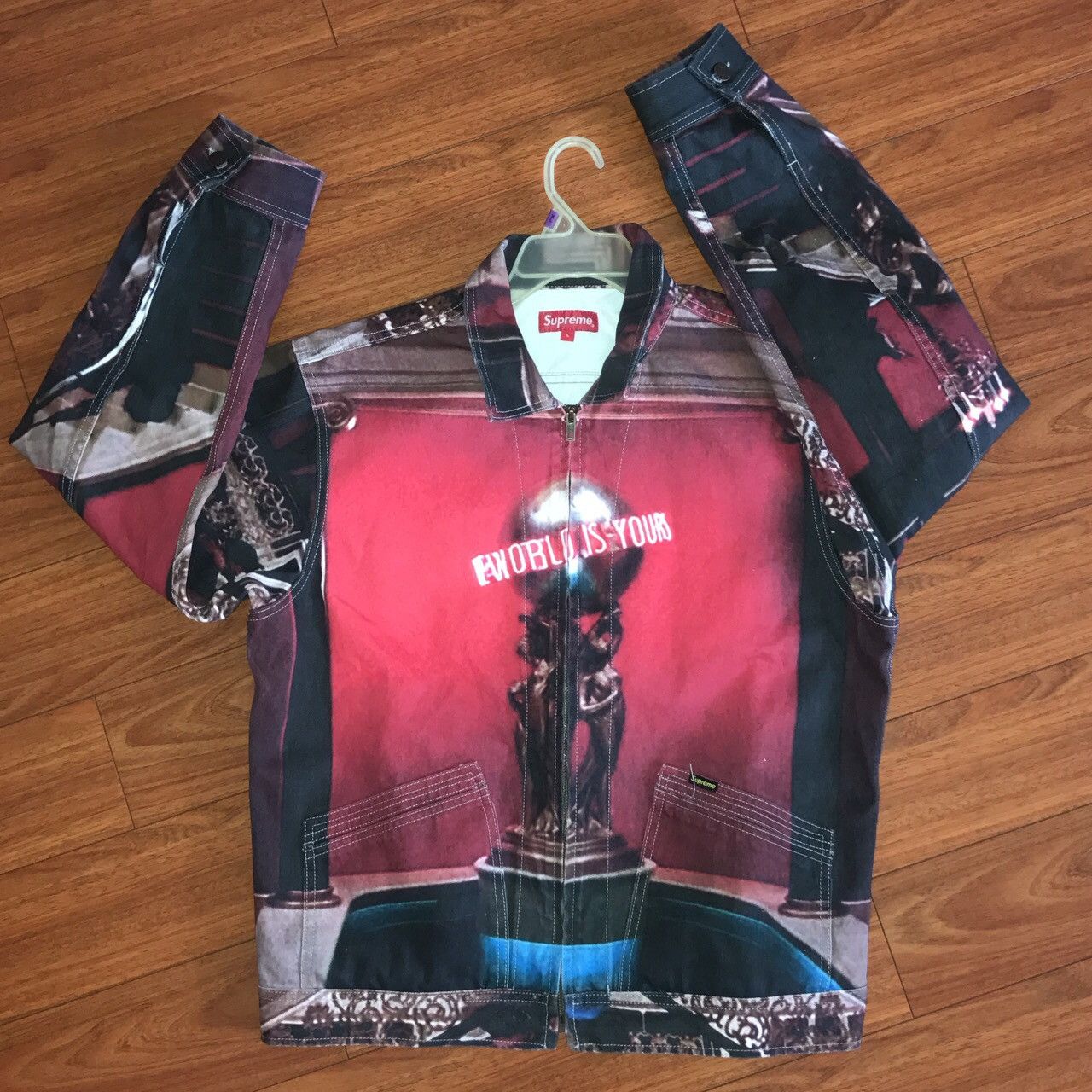 Supreme Scarface x Supreme The World Is Yours Denim Jacket | Grailed