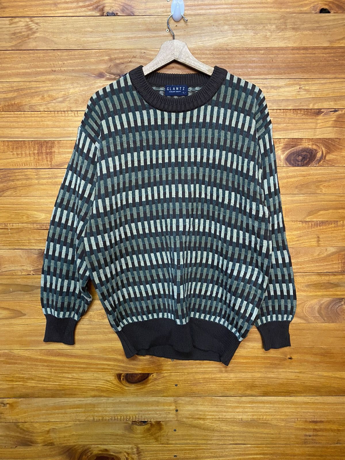 Japanese Brand Vintage GLANTZ Avant Garde Knitwear Made in Japan | Grailed