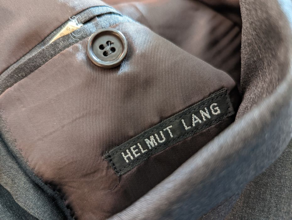 Helmut Lang Original Helmut Lang silk blazer, made in Italy | Grailed