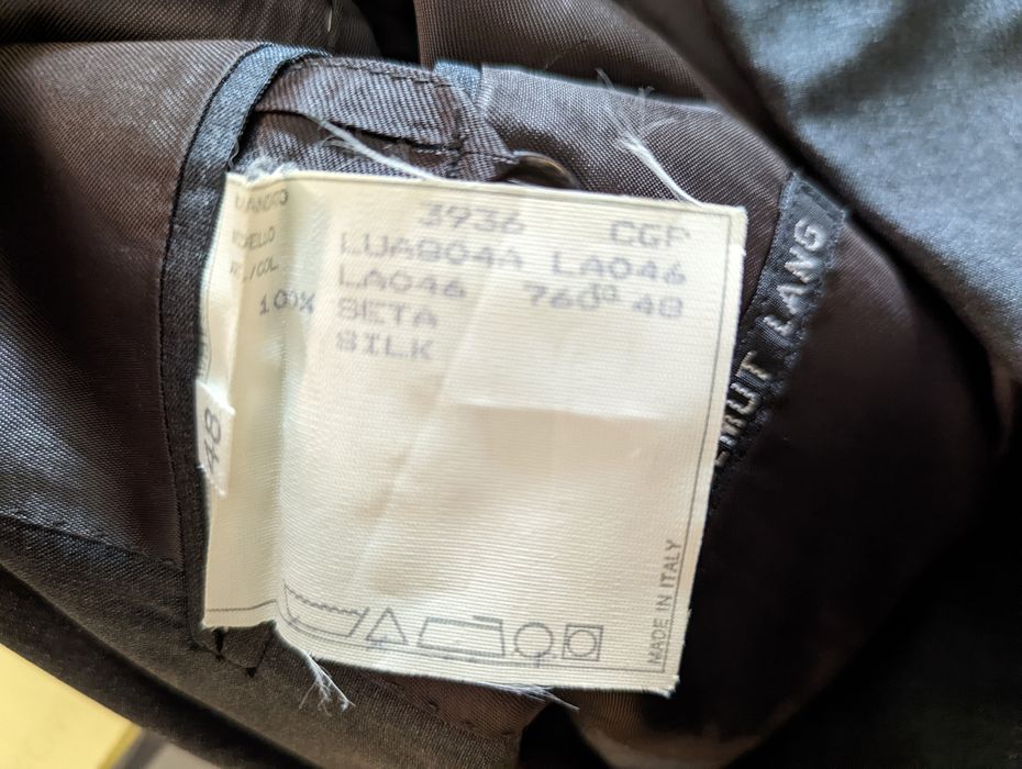 Helmut Lang Original Helmut Lang silk blazer, made in Italy | Grailed