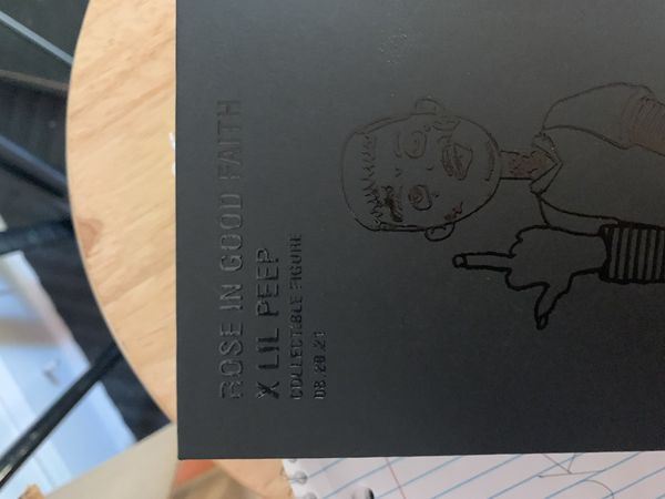 ROSE IN GOOD FAITH RIGF LIL PEEP FIGURE | Grailed