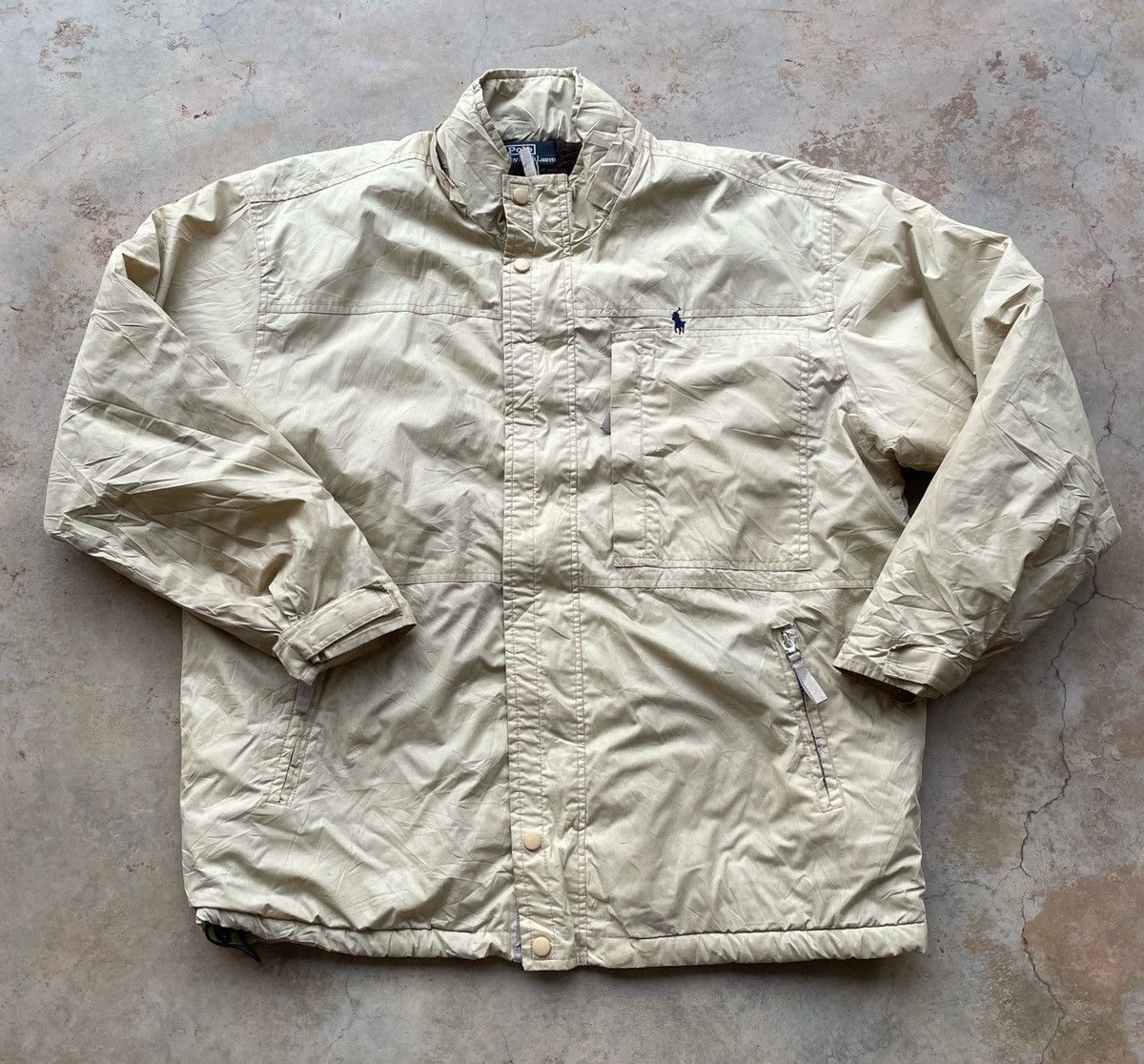 Polo Ralph Lauren POLO RALPH LAUREN INNER FLEECE JACKET BROWN | Grailed