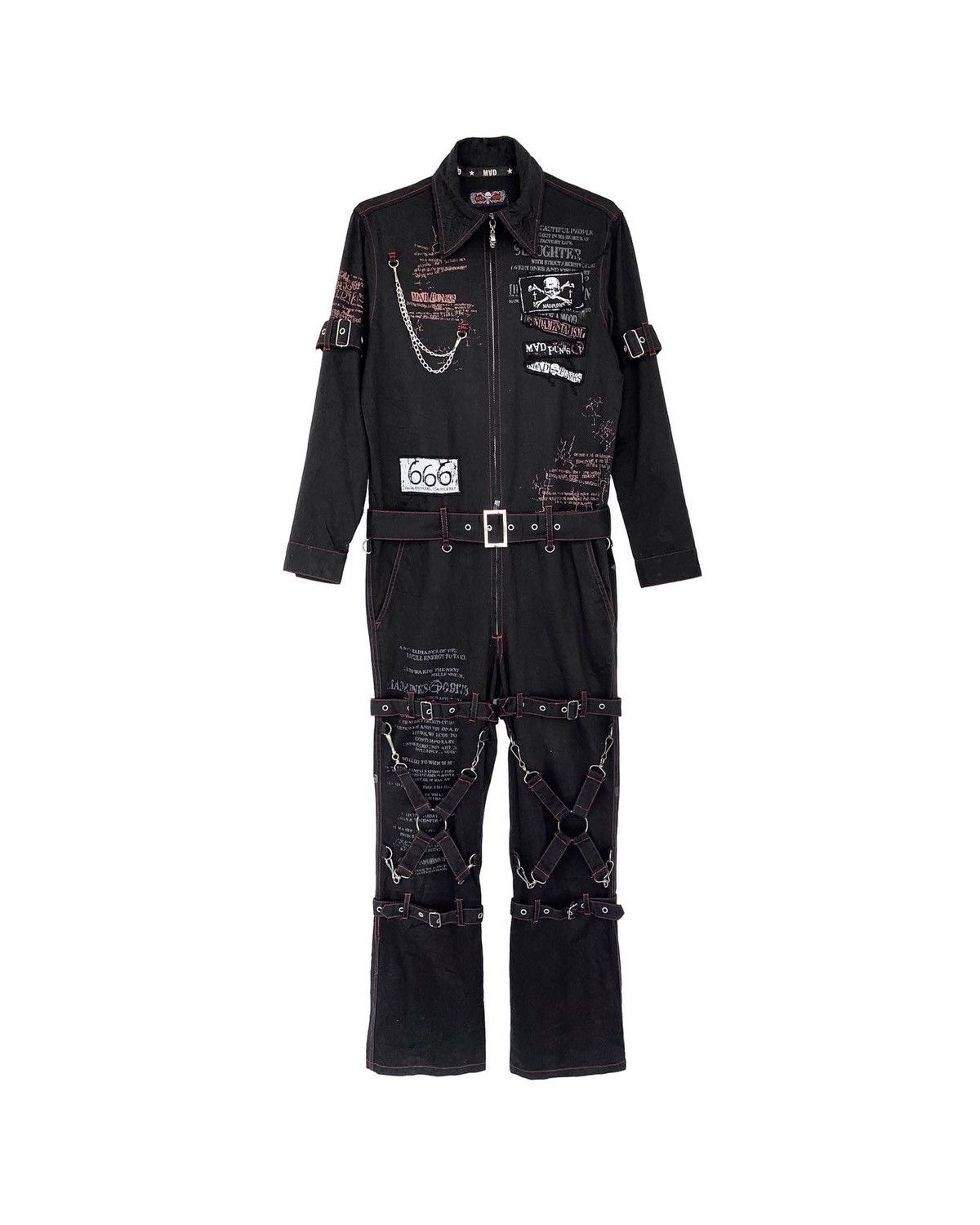 Japanese Brand 24HOURSRELIST - Mad Punk Overalls | Grailed