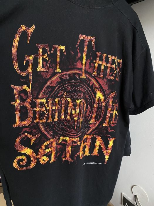 Vintage 2000 Cradle Of Filth Get Thee Behind Me Satan” T Shirt Grailed