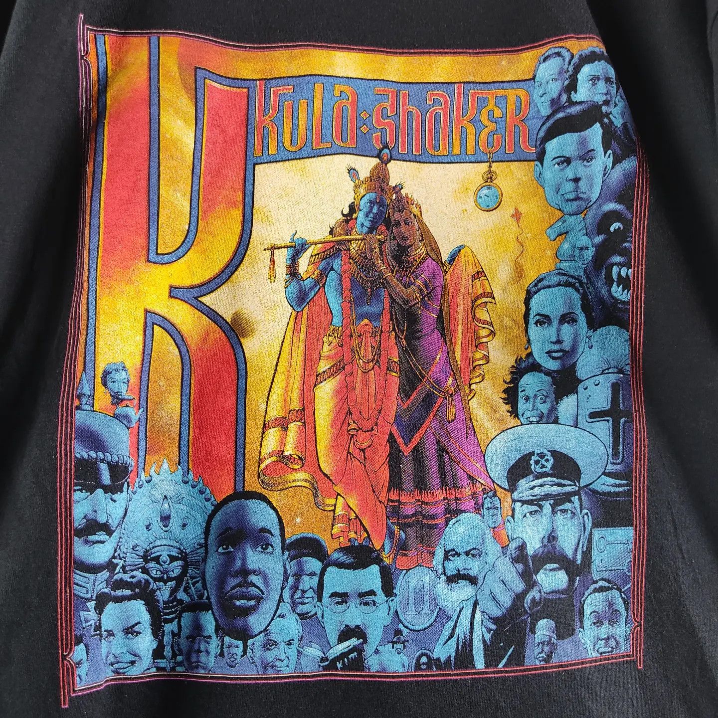 Band Tees × Rock Tees × Vintage 90's Kula Shaker K Album Britpop Oasis ...