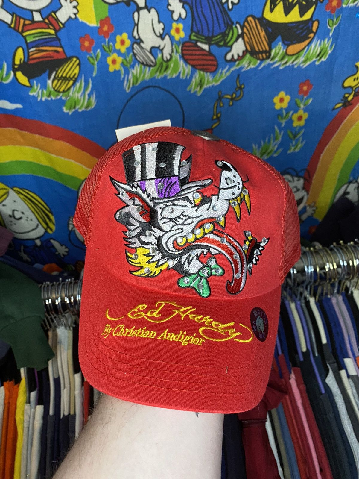 Ed Hardy × Vintage Ed Hardy By Christan Audigier The Big Bad Wolf ...