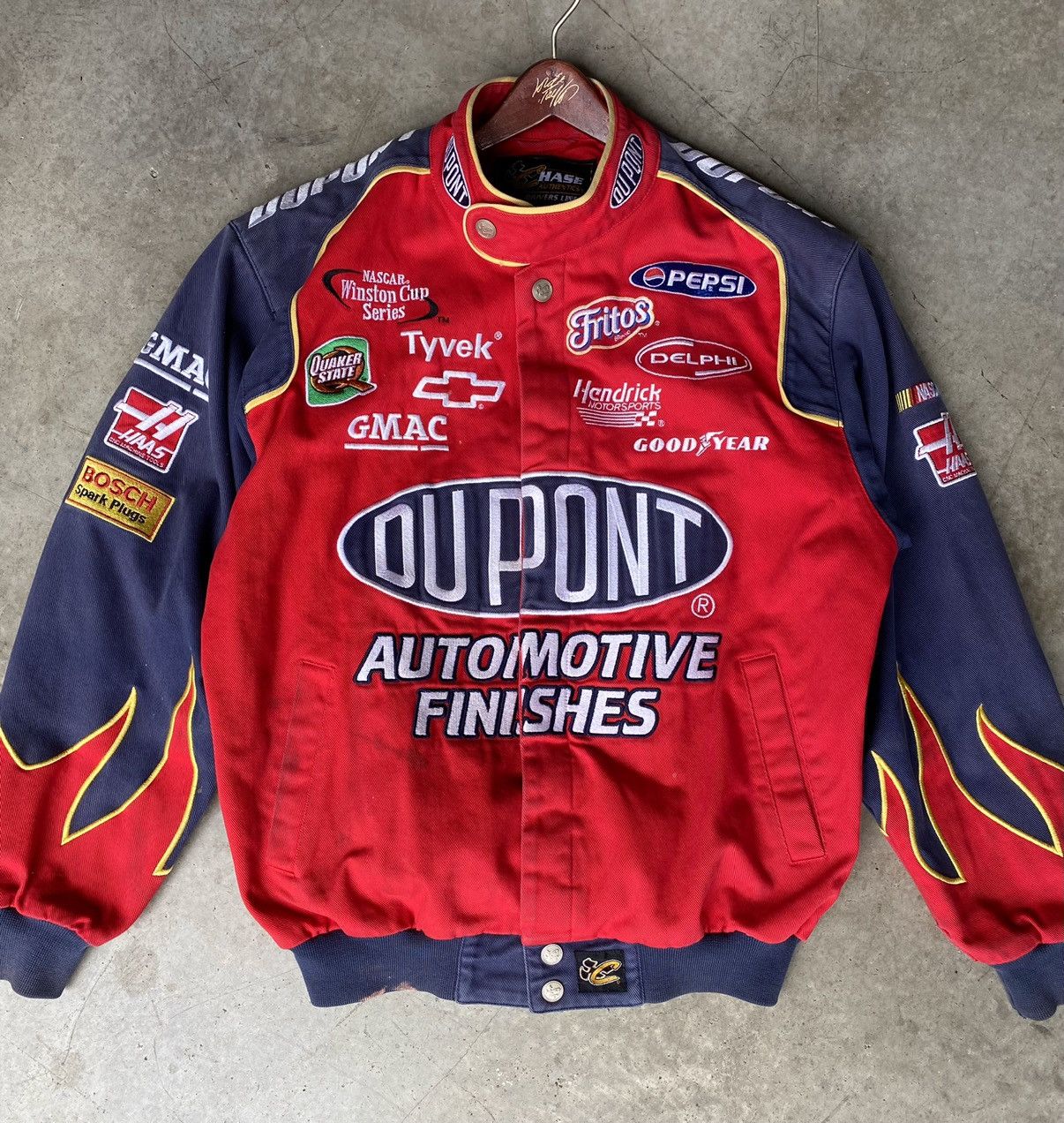 Vintage Vintage Jeff Gordon DuPont Racing Jacket | Grailed