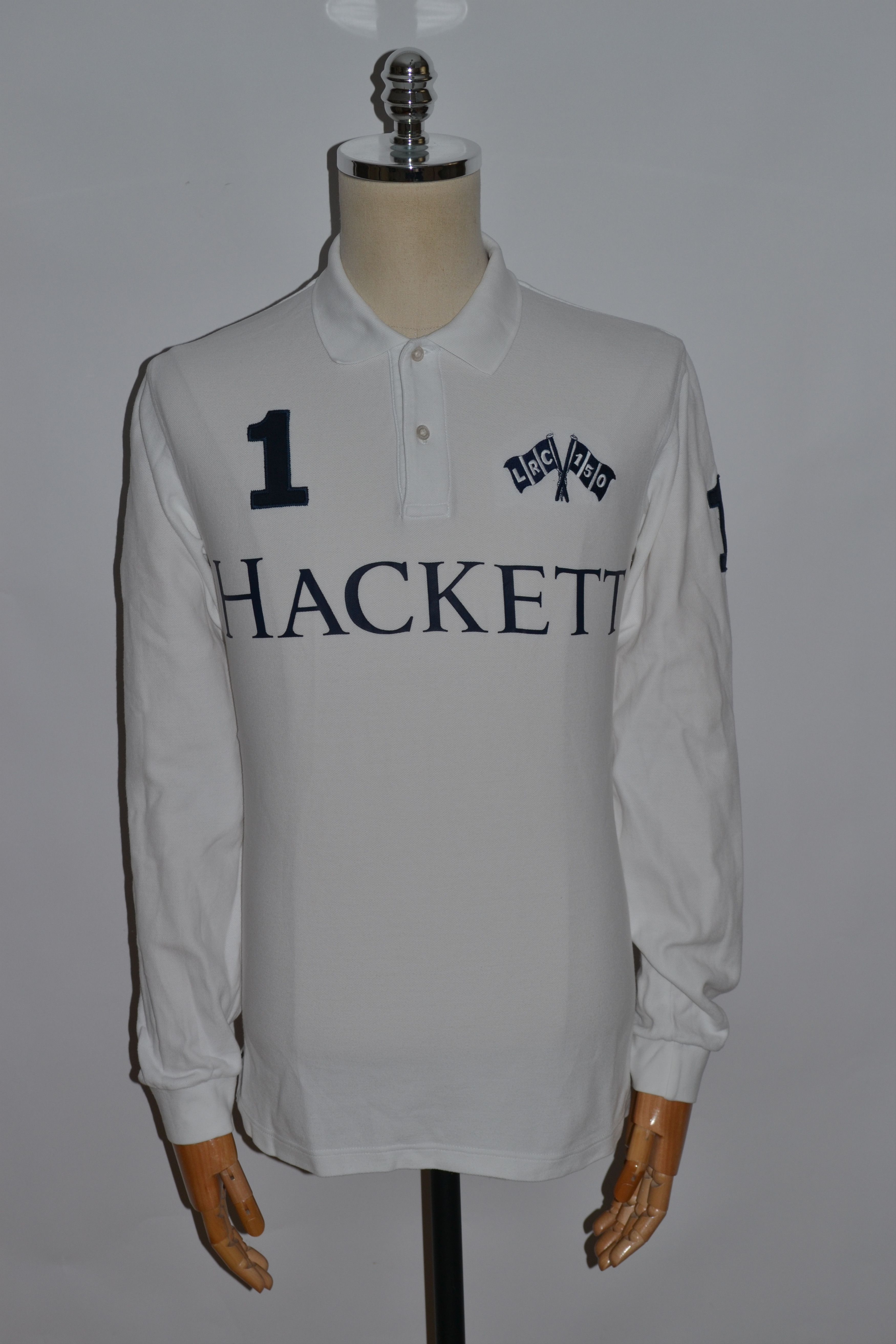 Hackett HACKETT Tailored Fit Long Sleeve Polo Shirt | Grailed