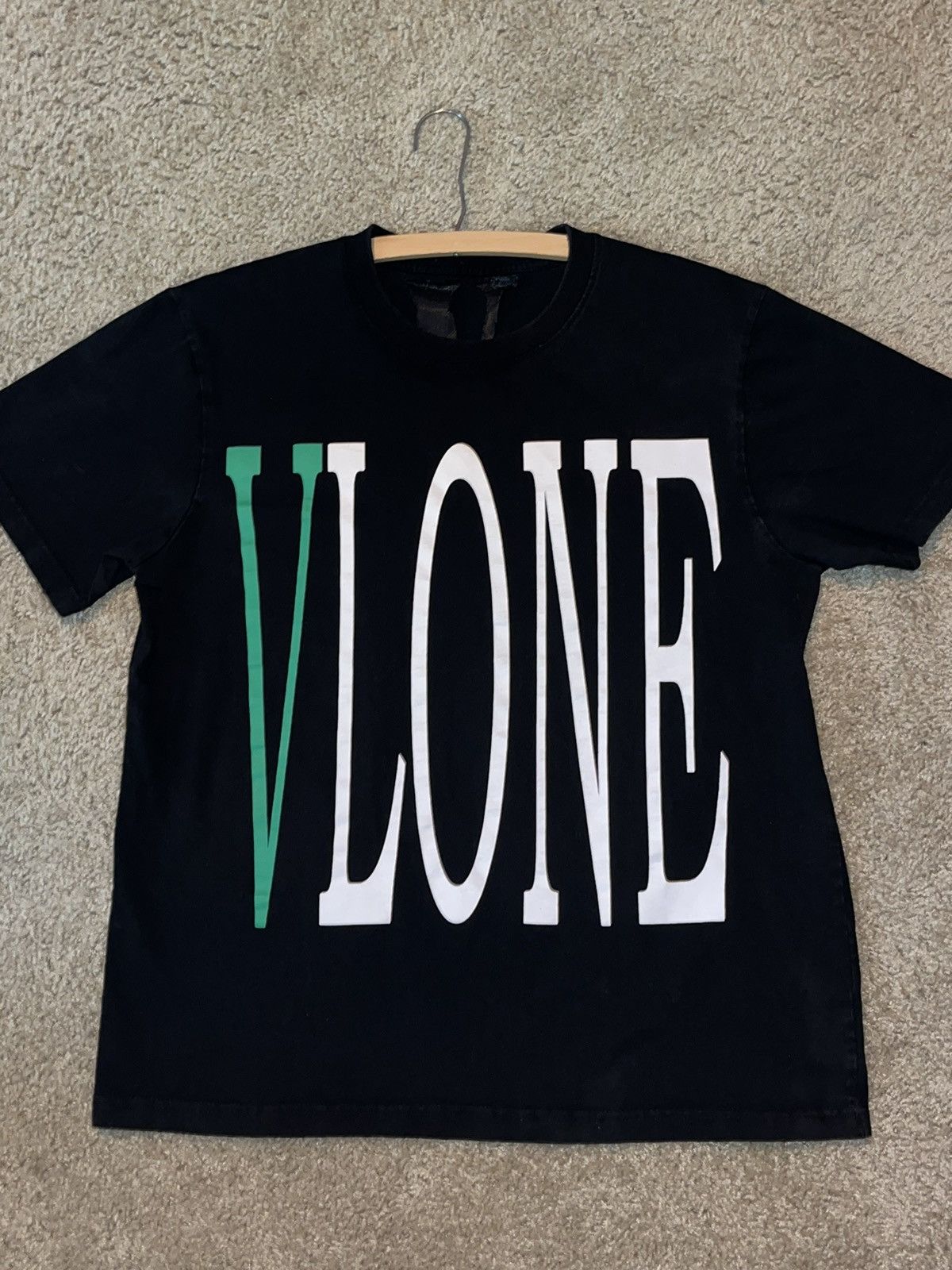 Vlone Vlone Green Staple Tee | Grailed