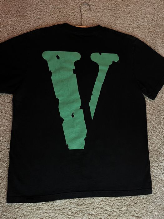 Vlone Vlone Green Staple Tee | Grailed