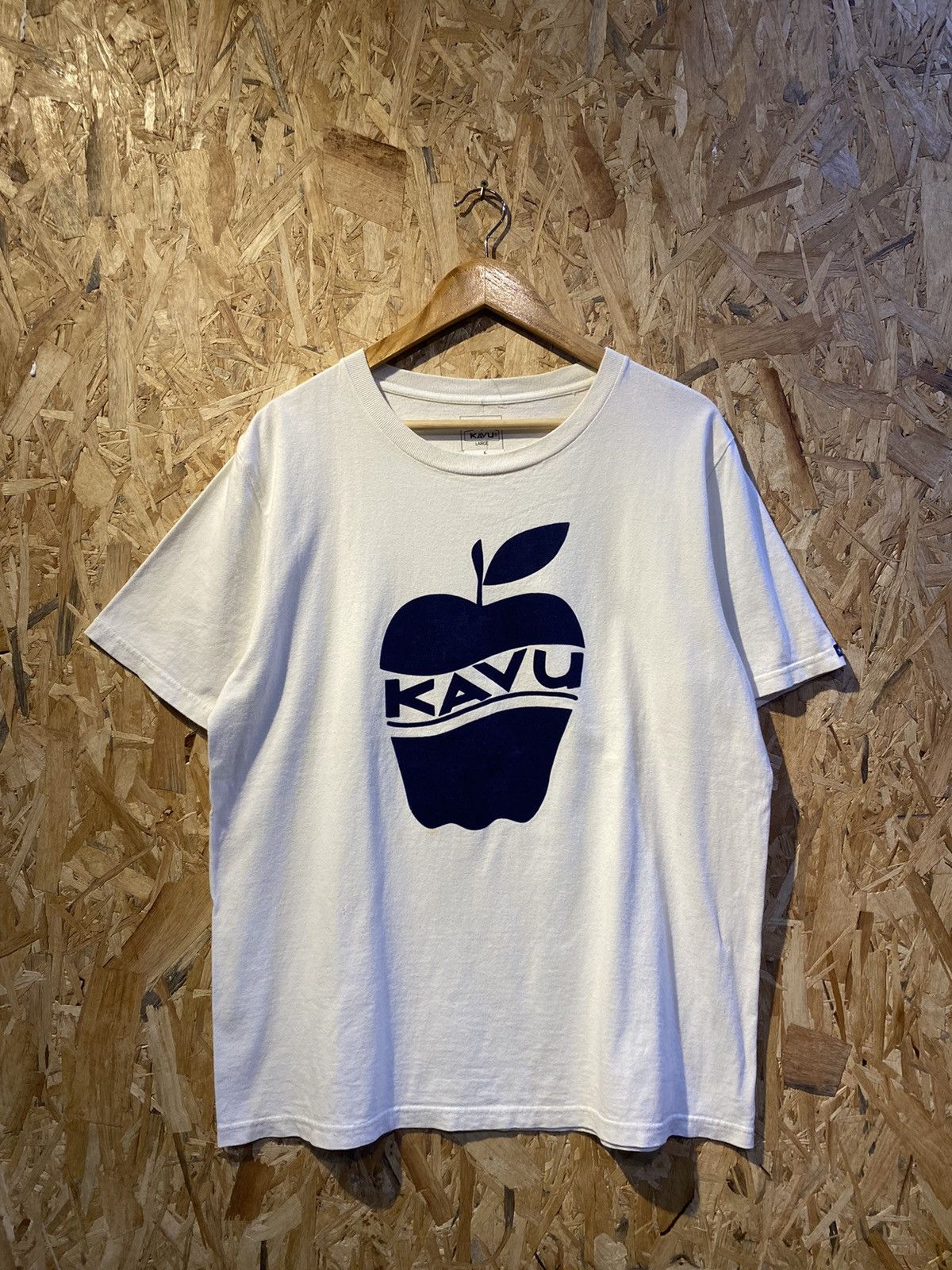 Japanese Brand RARE KAVU BIG LOGO TEE | Grailed