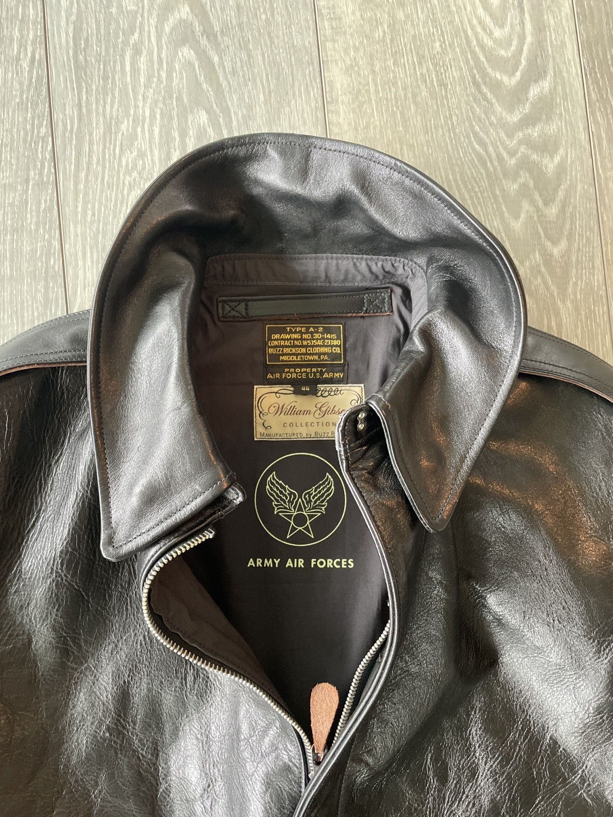 Buzz Rickson's William Gibson A2 Leather Jacket | Grailed