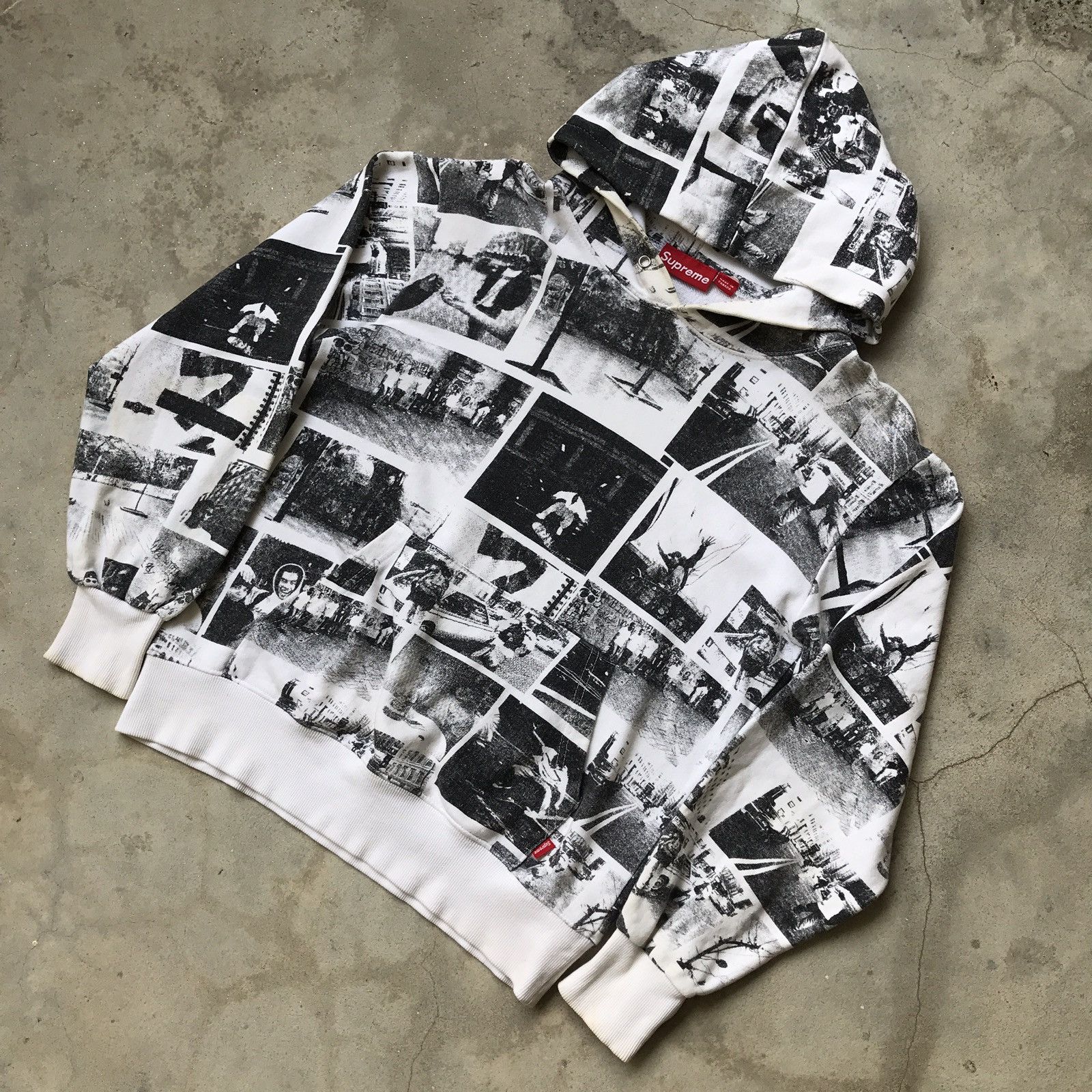 Supreme Rare Vintage Supreme Original All Overprint Hoodies Sweatshirts ...