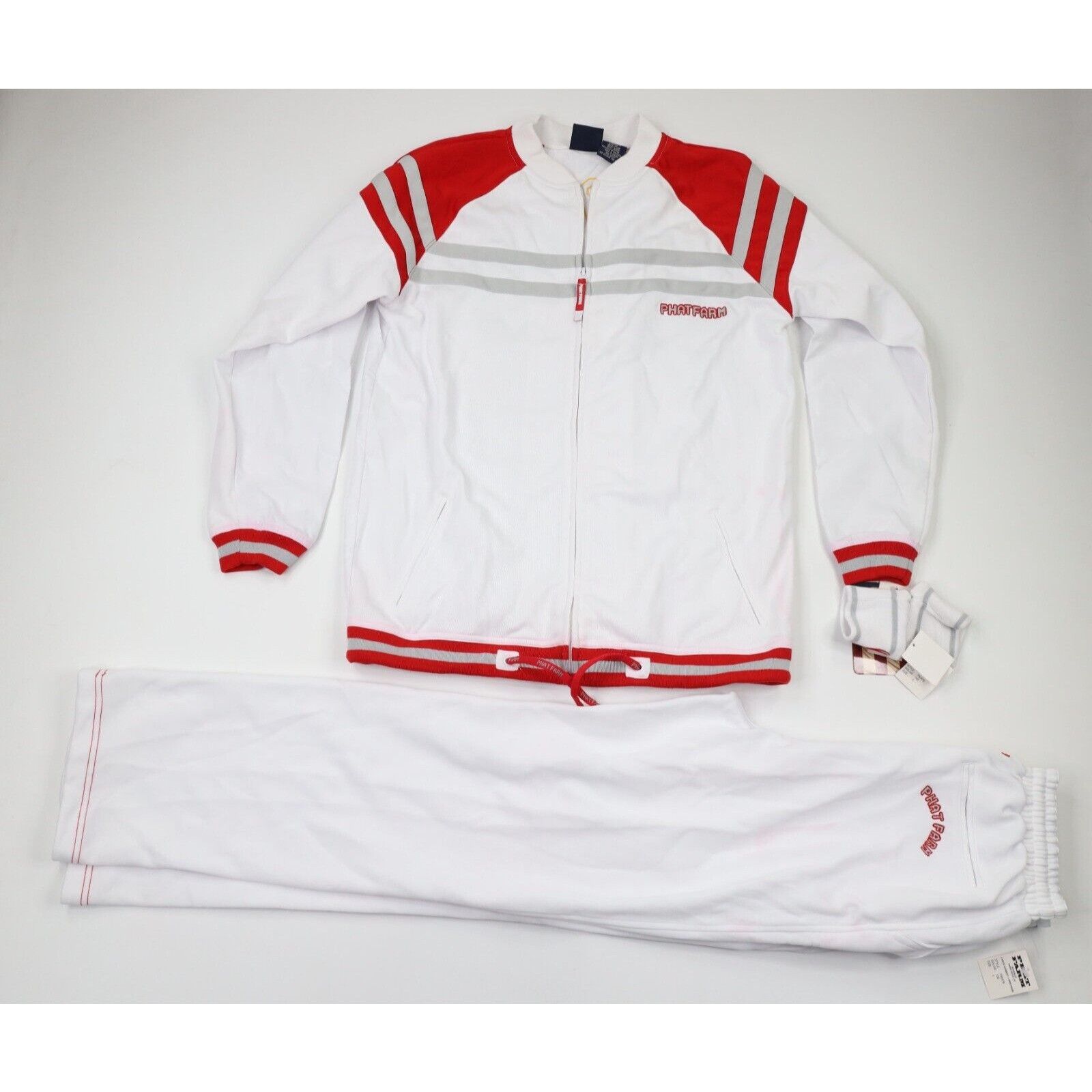Phat Farm × Vintage NOS Vintage Phat Farm Hip Hop Track Suit Outfit ...