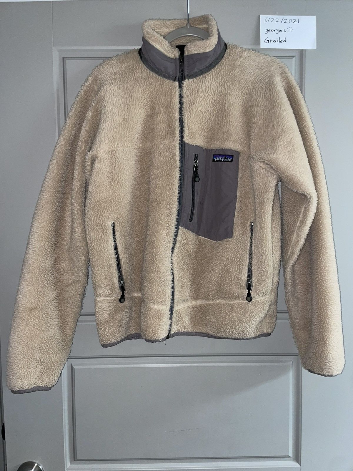 Patagonia Patagonia Retro X fleece jacket oatmeal | Grailed