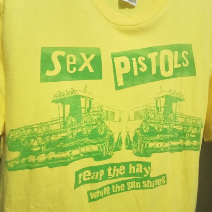 Vintage Sex Pistols Tour 2008 T Shirt Combine Harvester Grailed