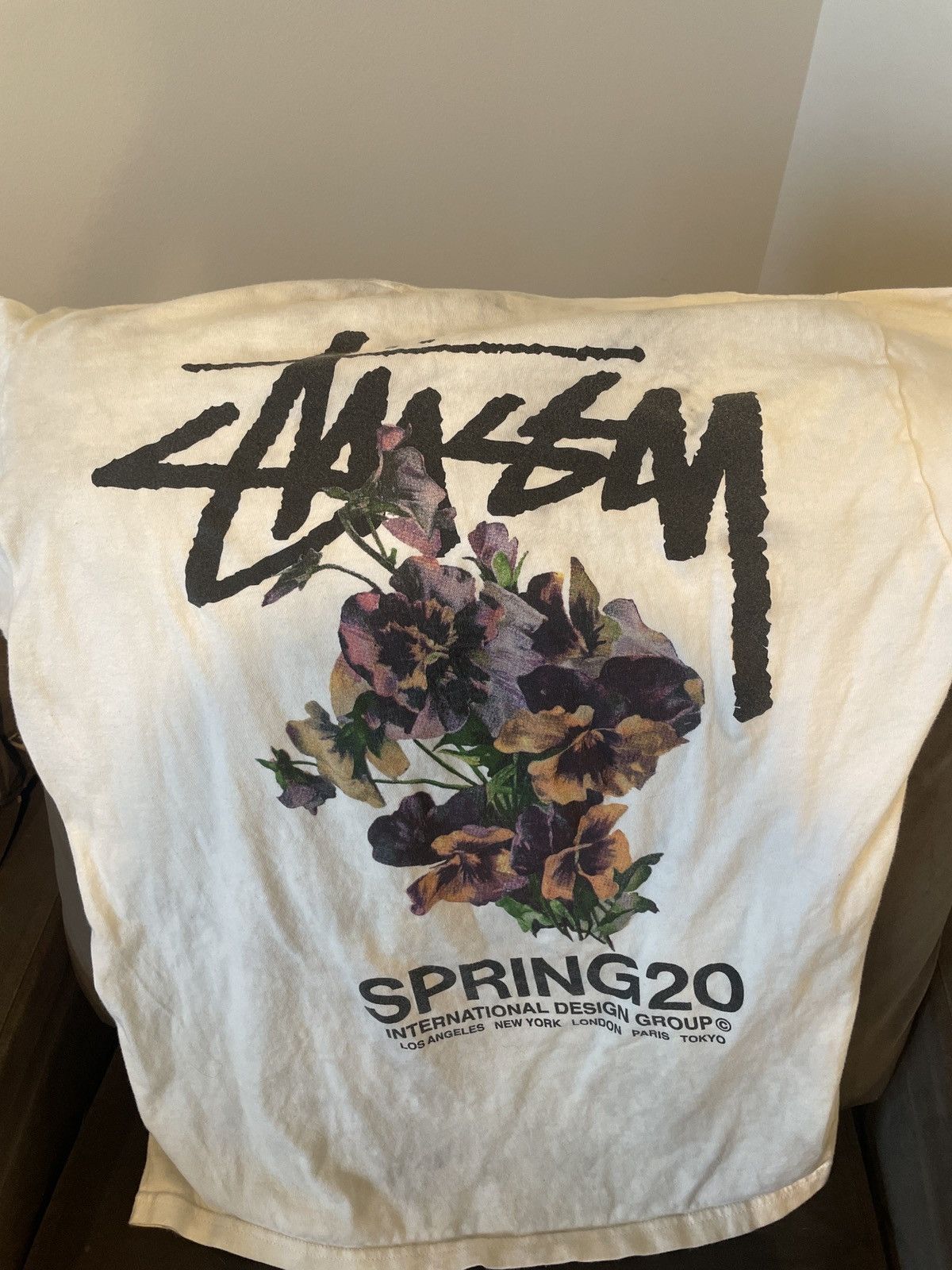 Stussy Stussy spring 20 flowers tee | Grailed