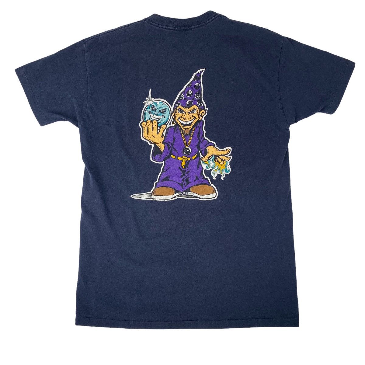 Streetwear × Vintage Vintage 90s Breakdown 8 Ball Wizard Single Stitch ...