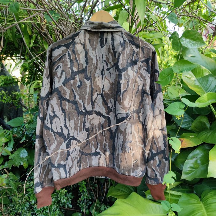 Vintage Vintage 80s Forest Phantom Tree Bark Camo Hunting Jacket | Grailed