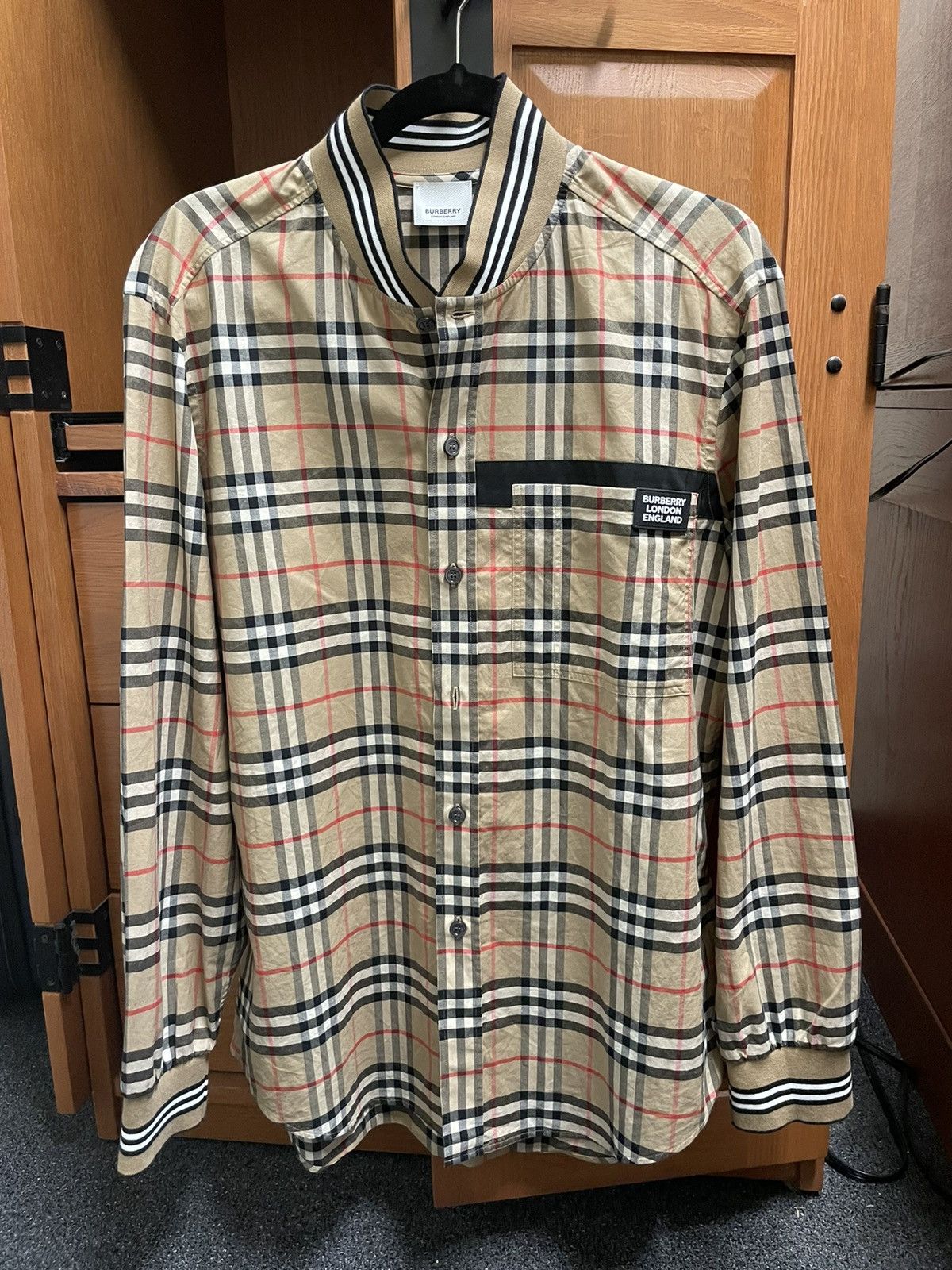 Burberry Burberry button down long sleeve | Grailed