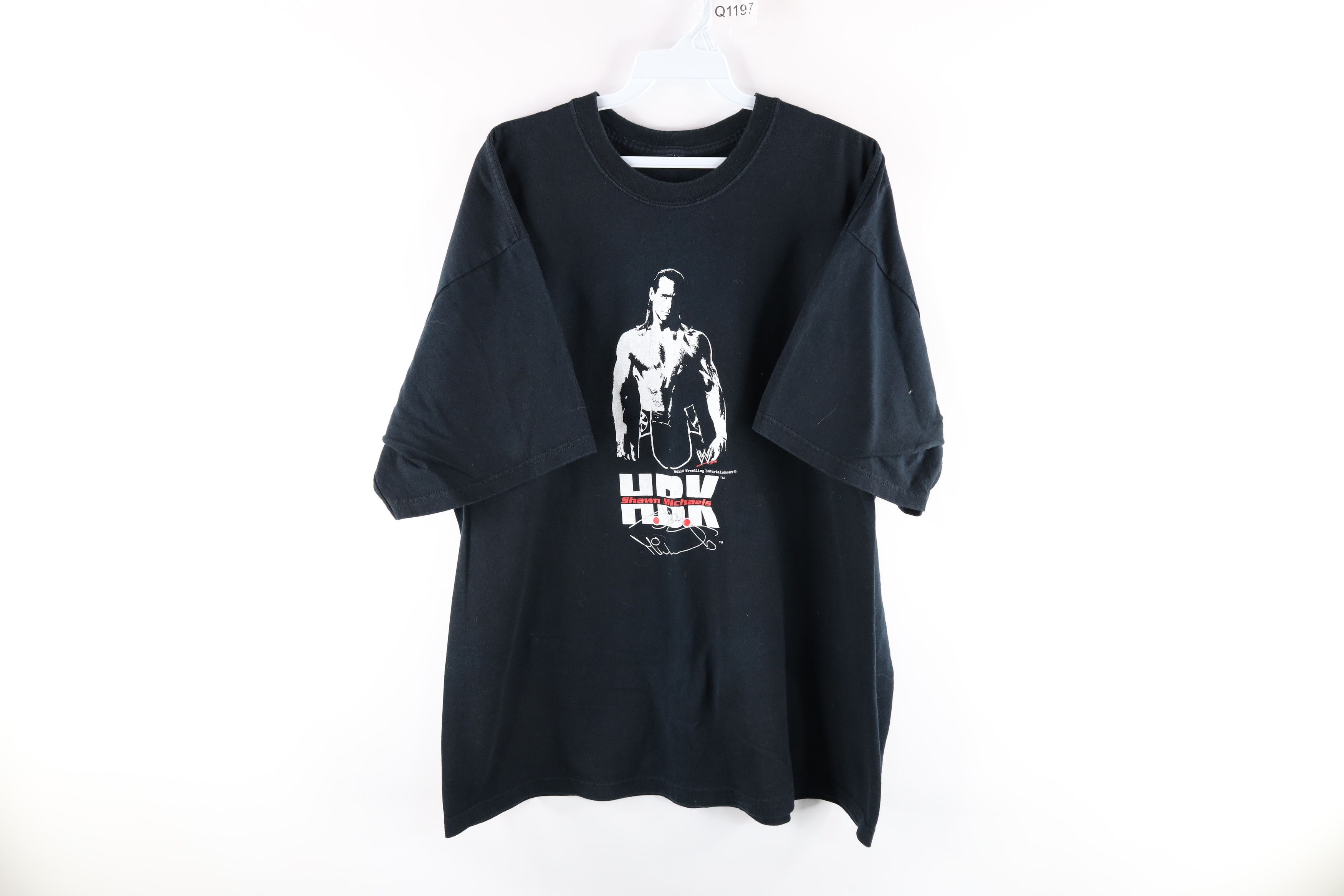 Vintage Vintage WWE Shawn Michaels HBK Wrestling T-Shirt Black | Grailed