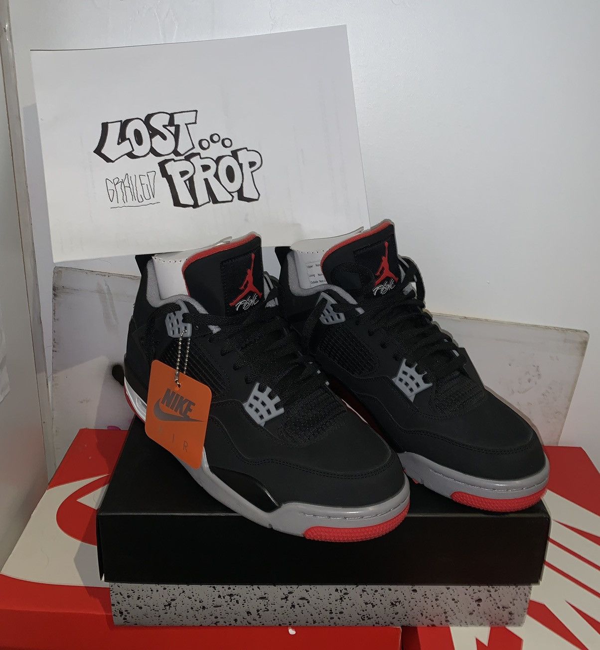 Jordan Brand × Nike Air Jordan 4 Retro OG 2019 Bred 2019 | Grailed