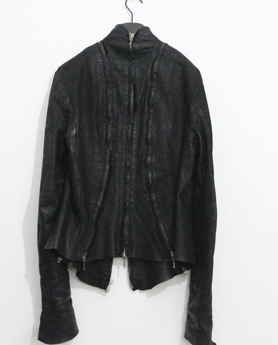 Obscur Obscur multi zip AW10 leather jacket | Grailed