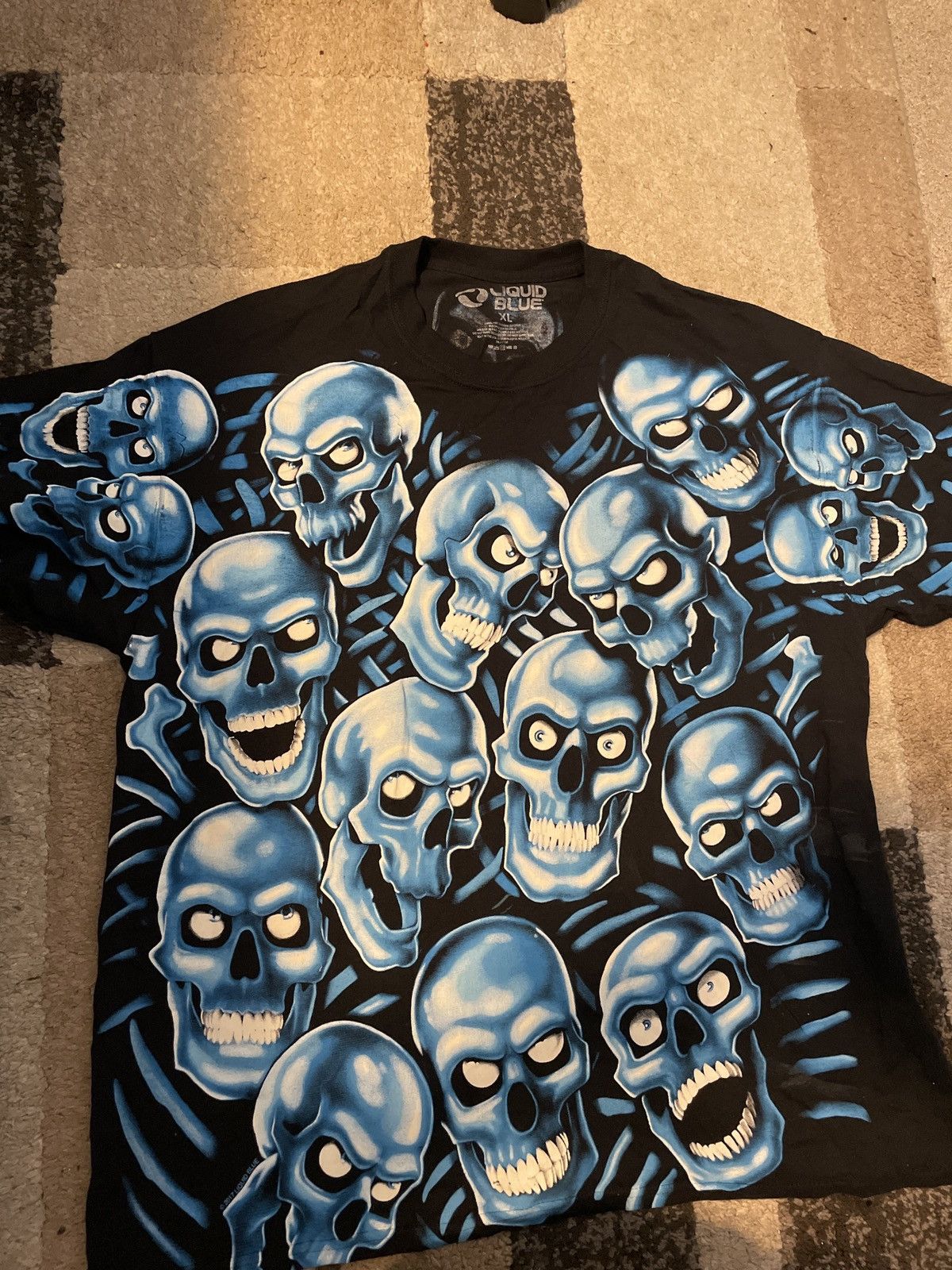 Liquid Blue Liquid blue skull shirt | Grailed