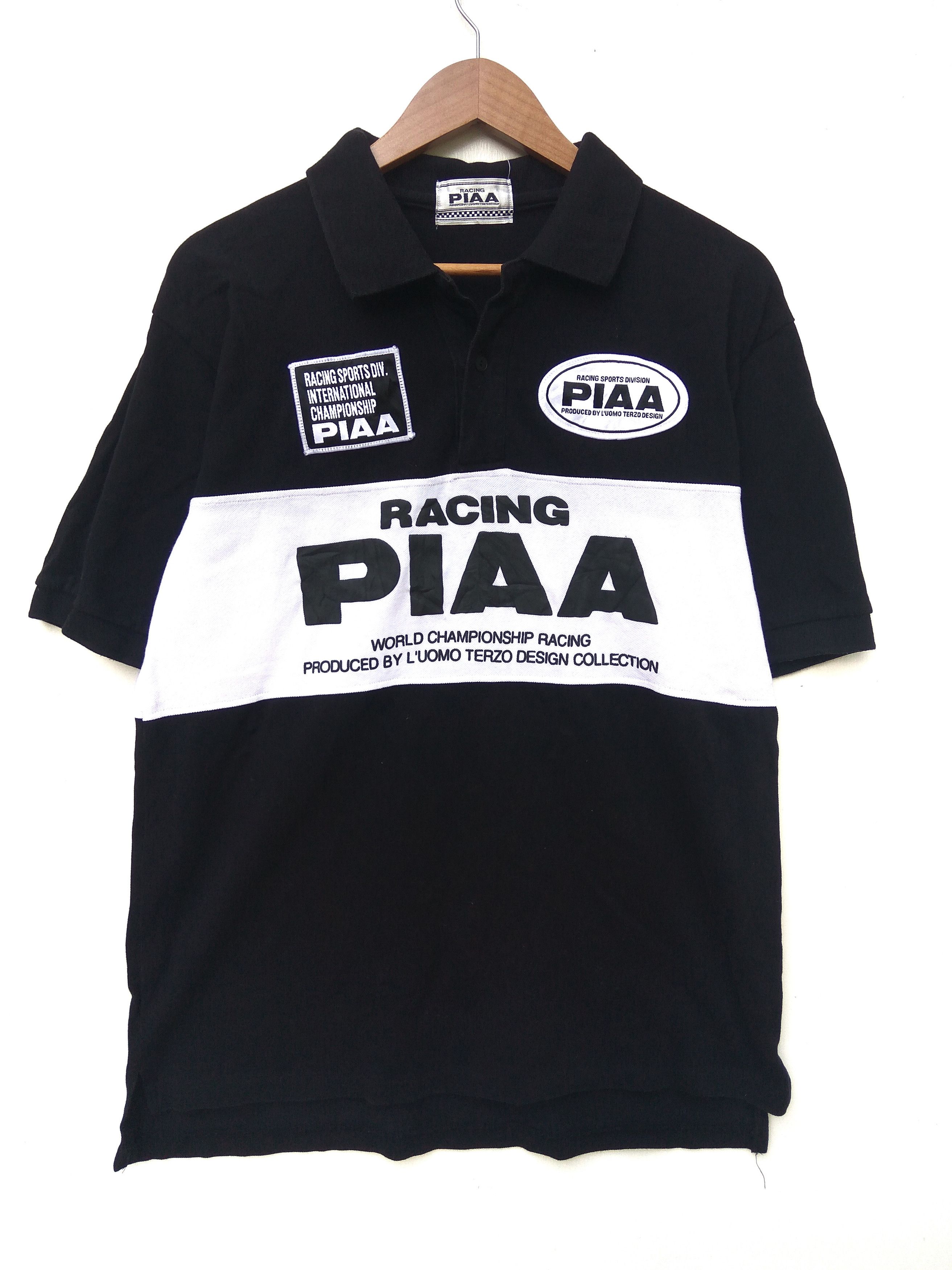 Vintage PIAA Racing Polo Shirt spell out motorsport t shirt | Grailed