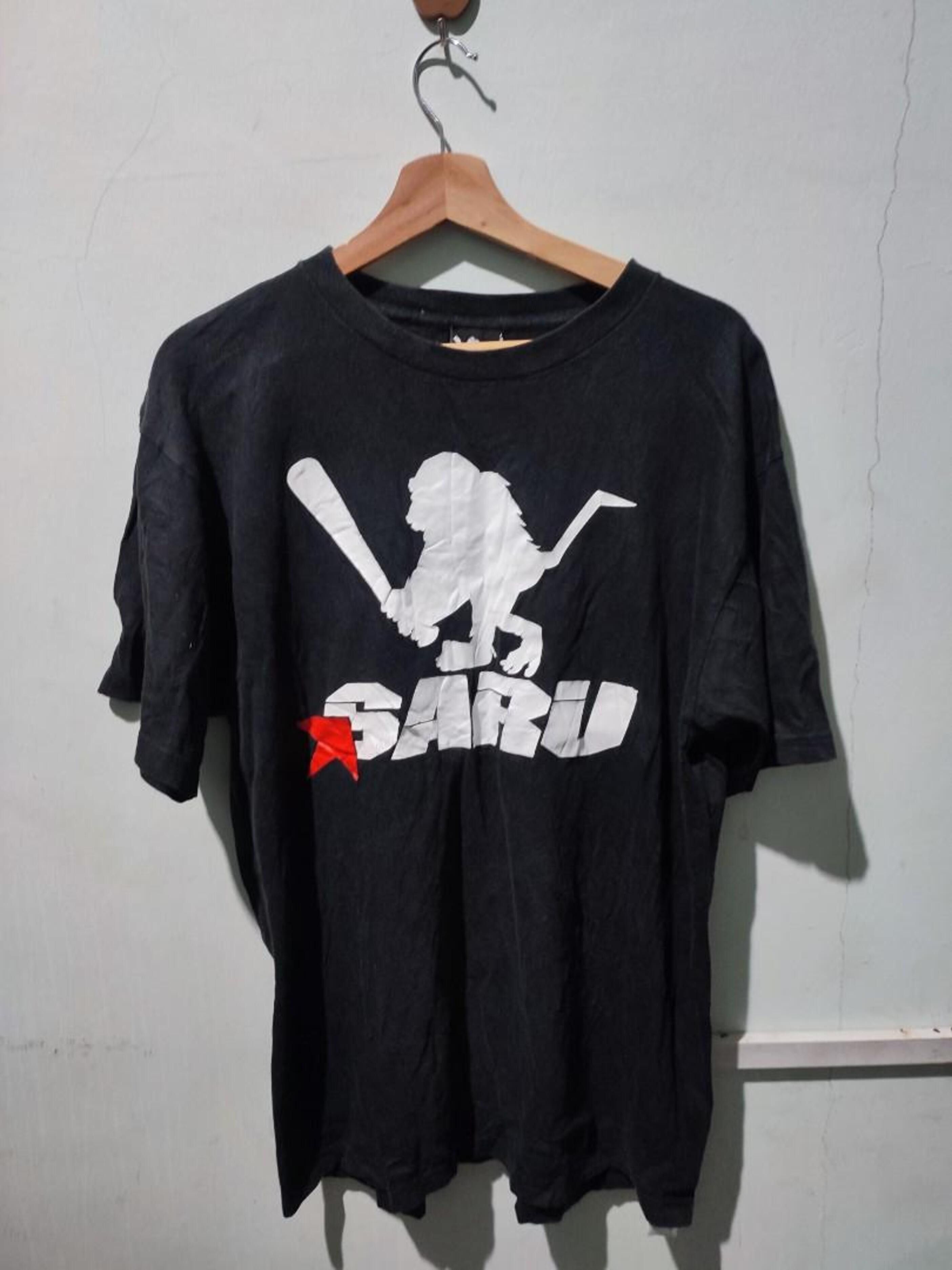 Japanese Brand × Streetwear Saru Ape street wear black shirt size XL ...