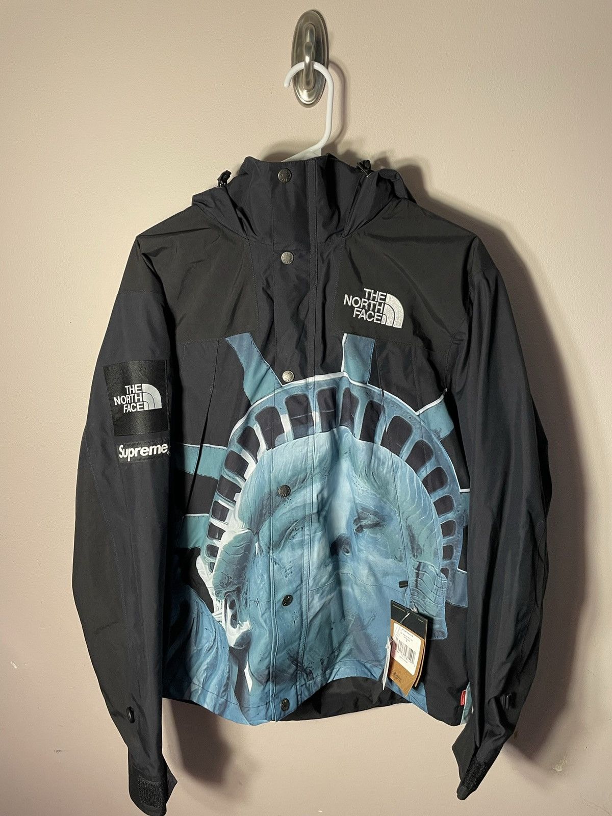Supreme Supreme x TNF Statue of Liberty Mountain Jacket | Grailed