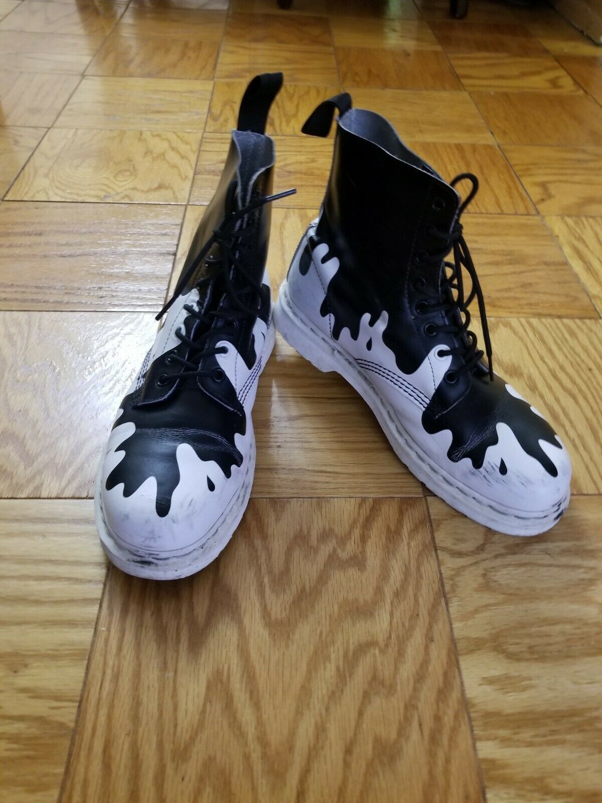 Dr. Martens Doc Martin Pascal Paint Splatter | Grailed