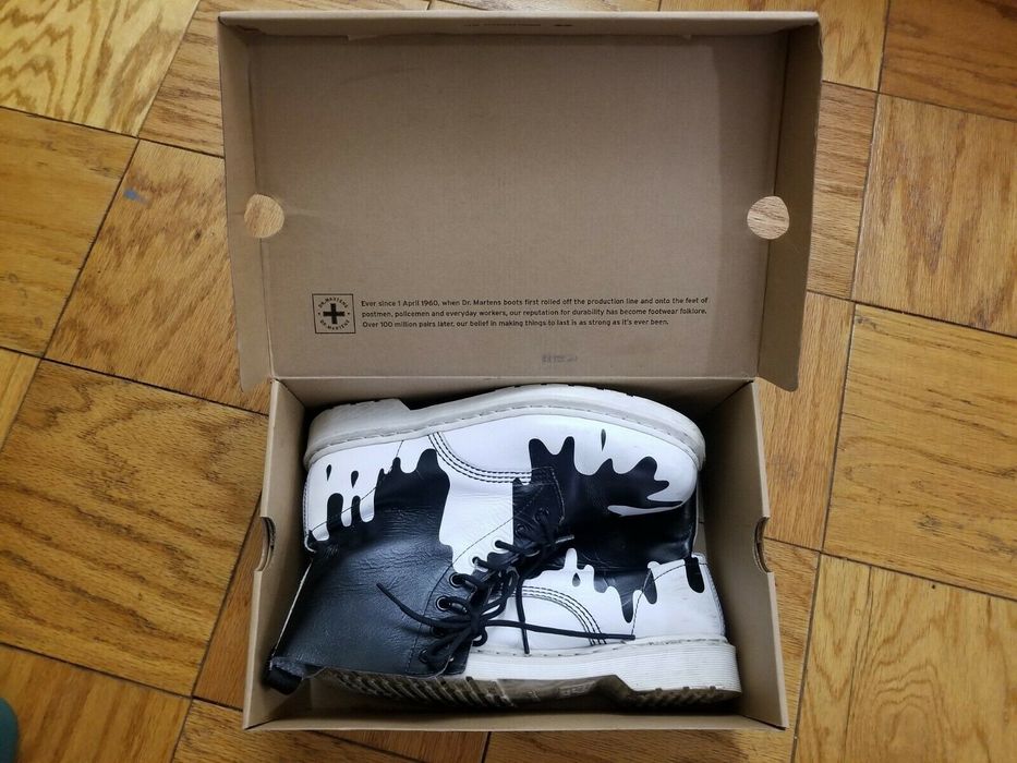 Dr. Martens Doc Martin Pascal Paint Splatter | Grailed