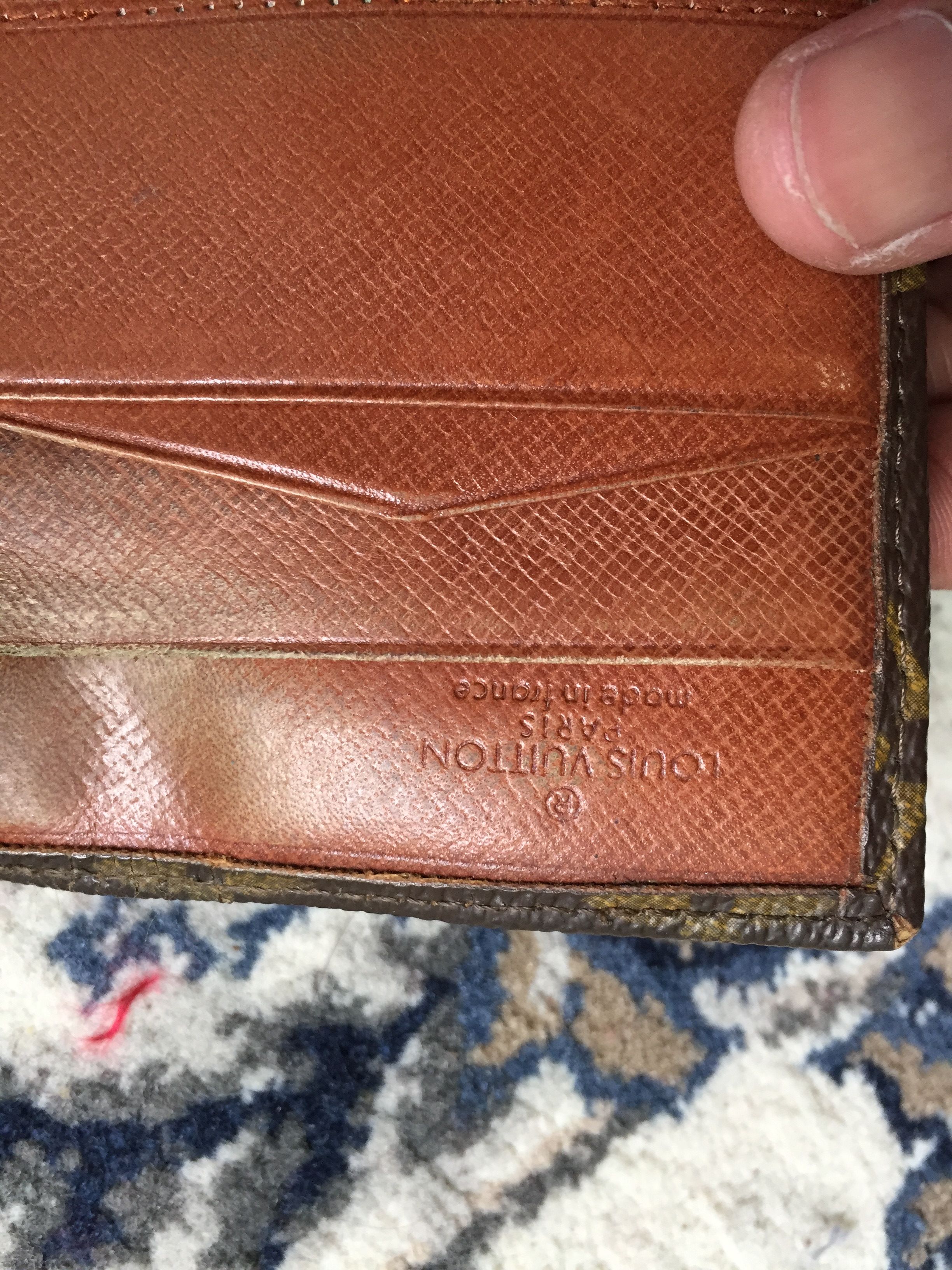 Louis Vuitton VINTAGE LOUIS VUITTON WALLET | Grailed