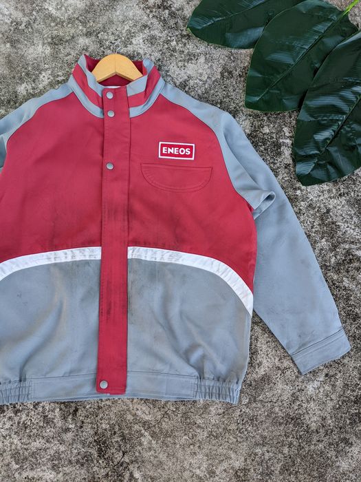 Vintage Initial D Movie Eneos Workers Jacket | Grailed