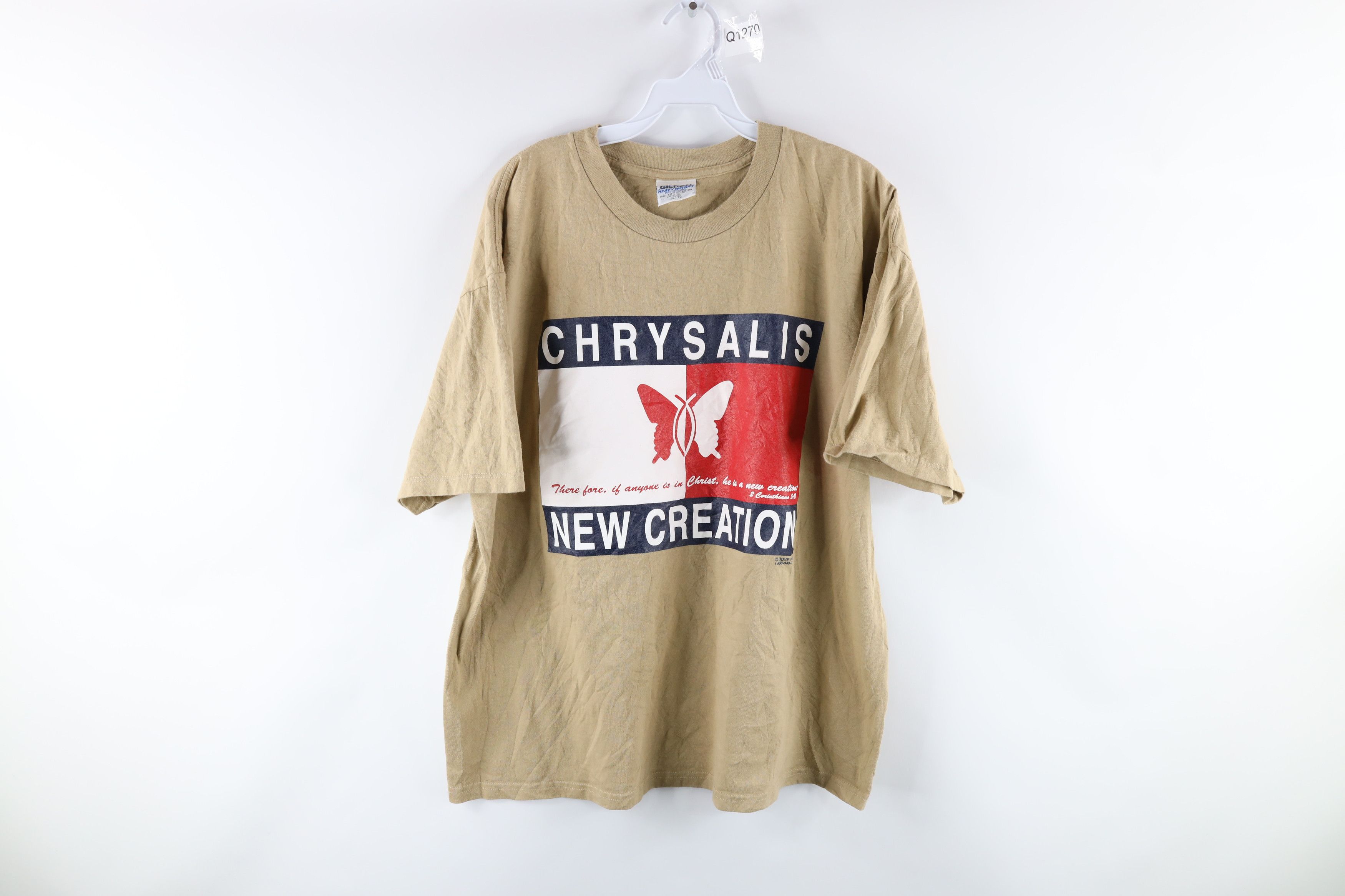 Vintage Vintage 90s Christian Chrysalis Creation Religious T-Shirt ...